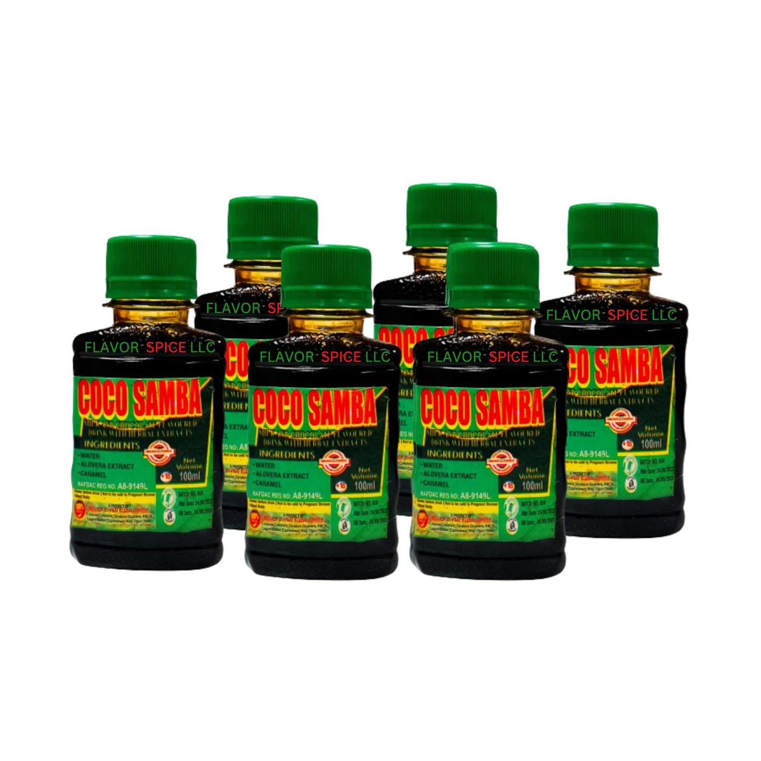 Coco Samba (6 bottles) Coco Samba Herbal Mixture 17.95 g (Pack of 6 ...