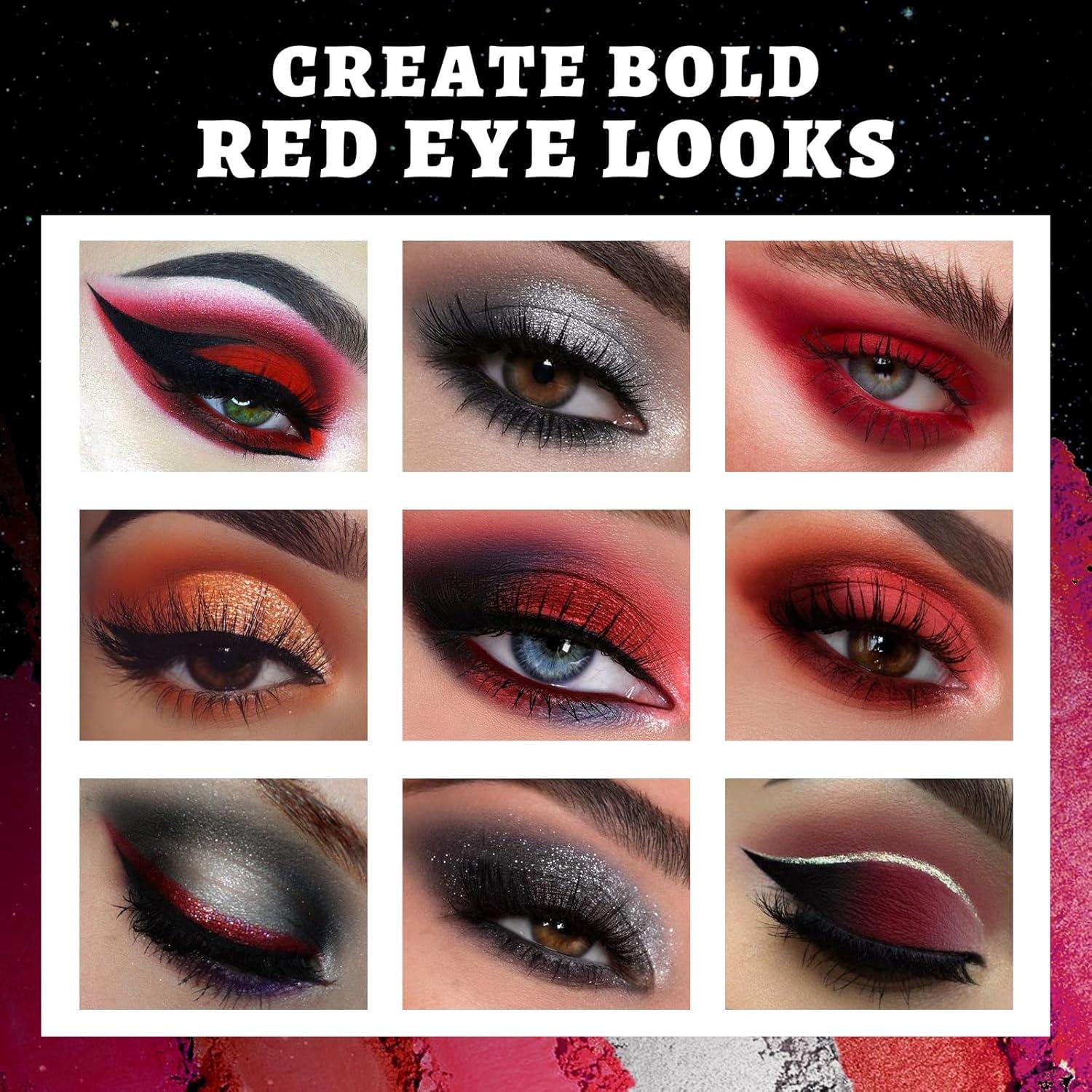 vampire red eyeshadow