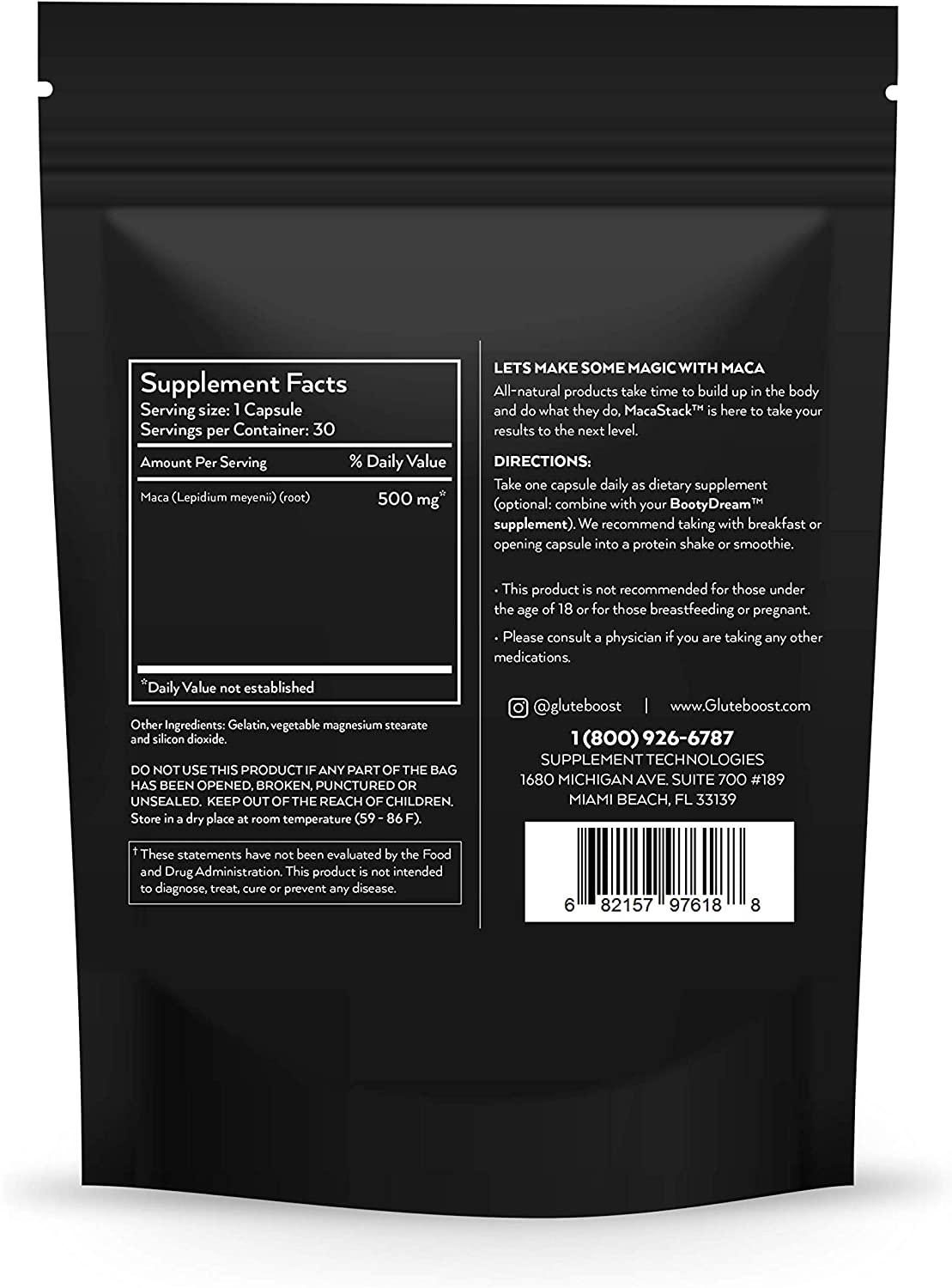 Gluteboost ThickFix Combo Kit: Natural Curve Enhancement Protein Shake ...