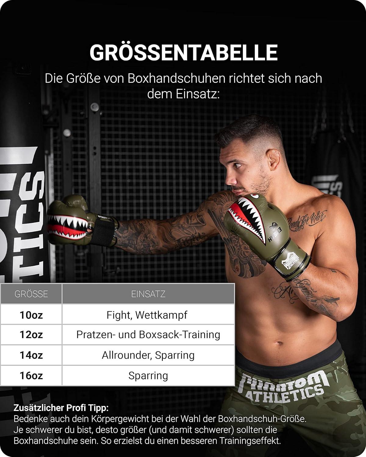 Phantom Boxing Gloves | MMA & Thai Boxing | Fight Squad 12 Oz ...