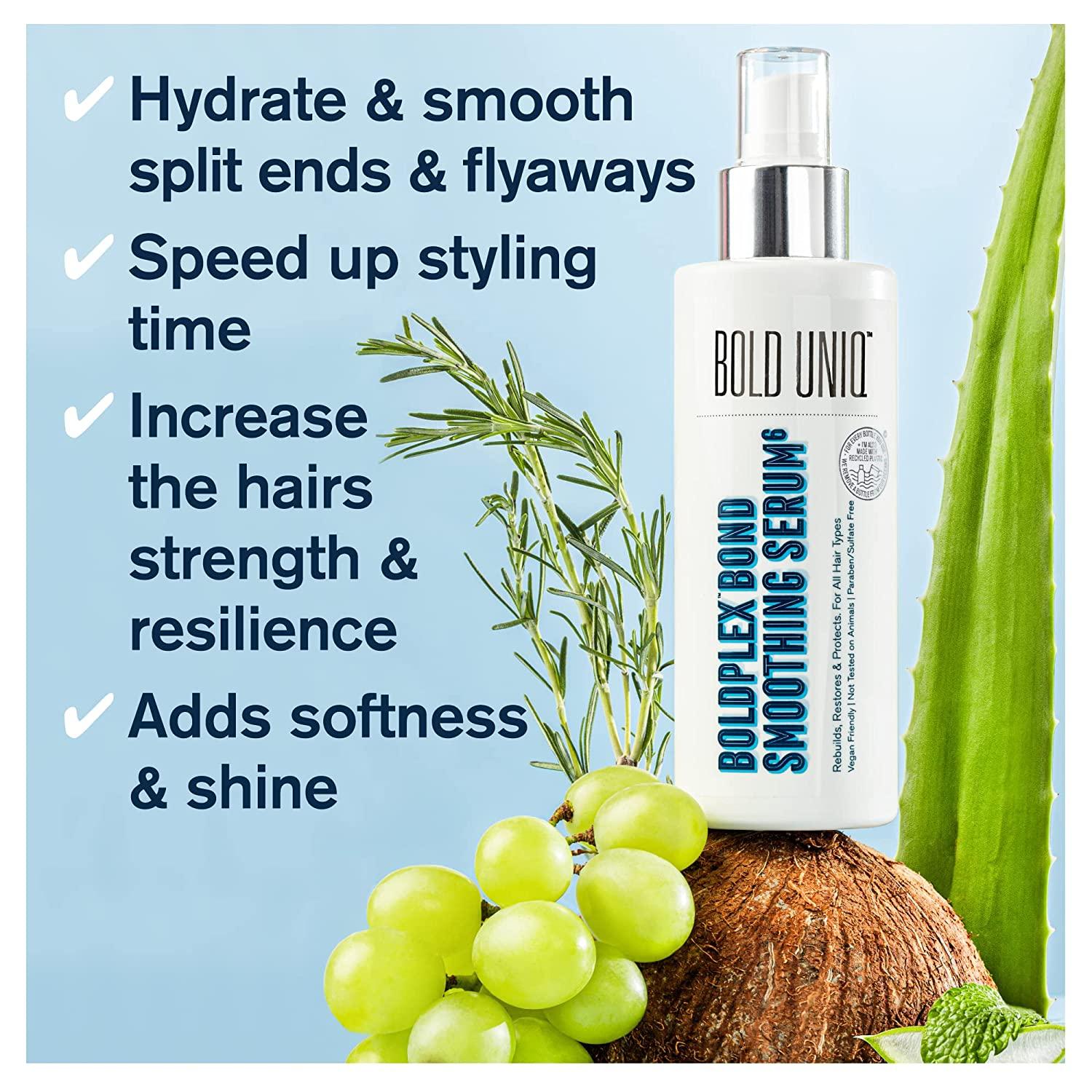 Boldplex 6 Hair Serum - Hydrating Leave In Protein Treatment for Frizzy ...