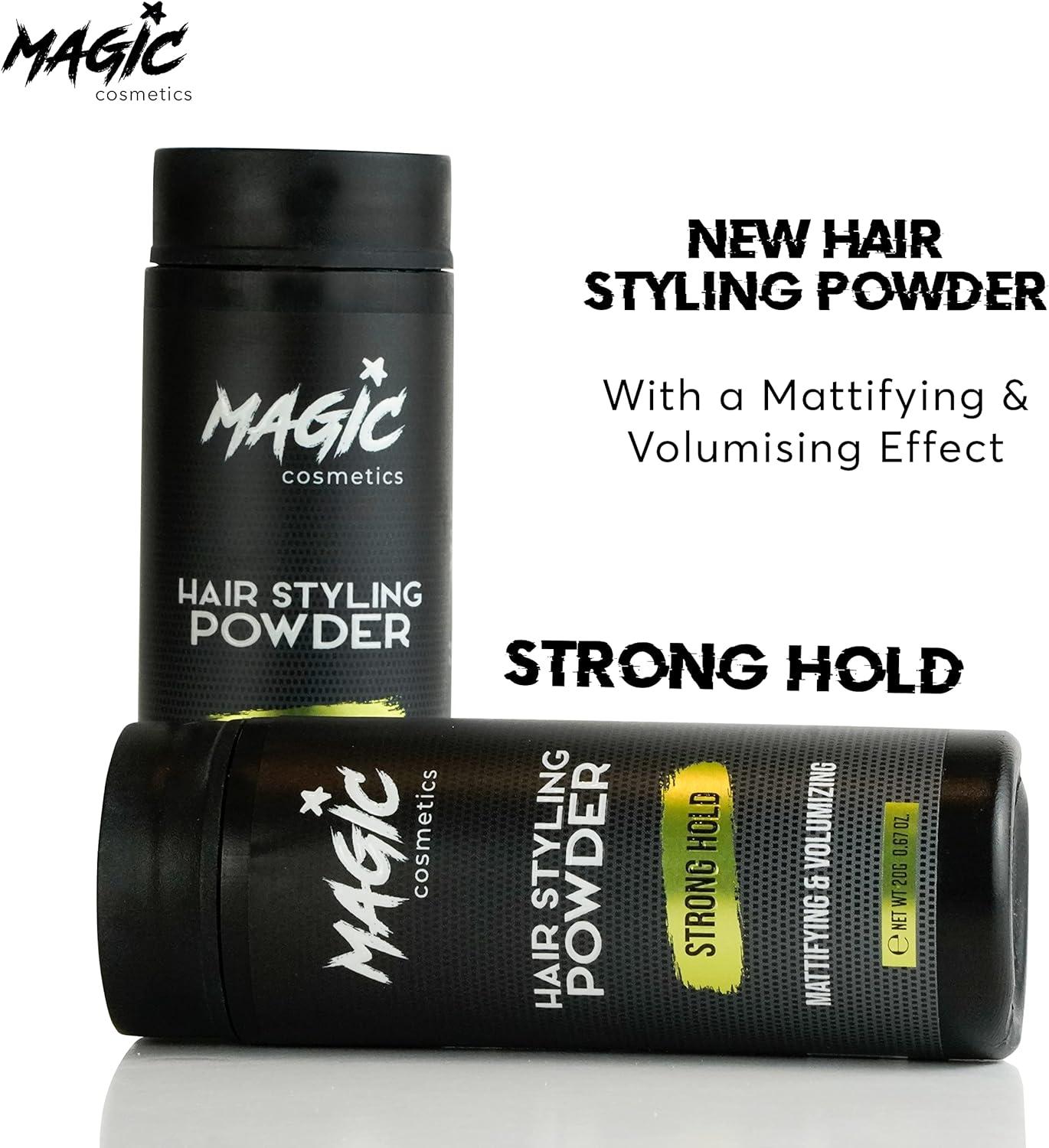 Magic Cosmetics Hair Styling Powder 20gr | Unisex Matt Look Anti ...