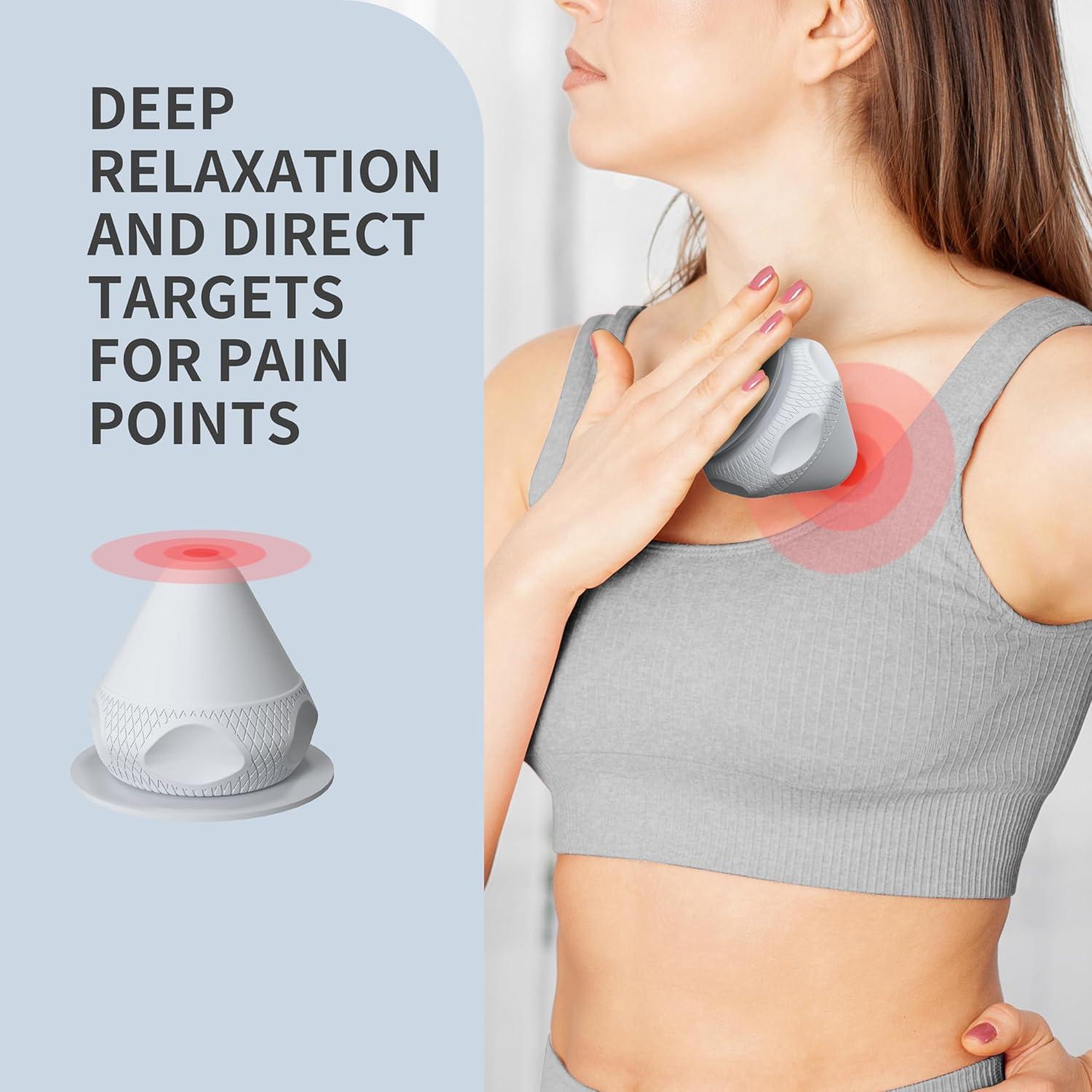 Proiron Trigger Point Presser - Fascia Massage Ball with Suction Cup ...