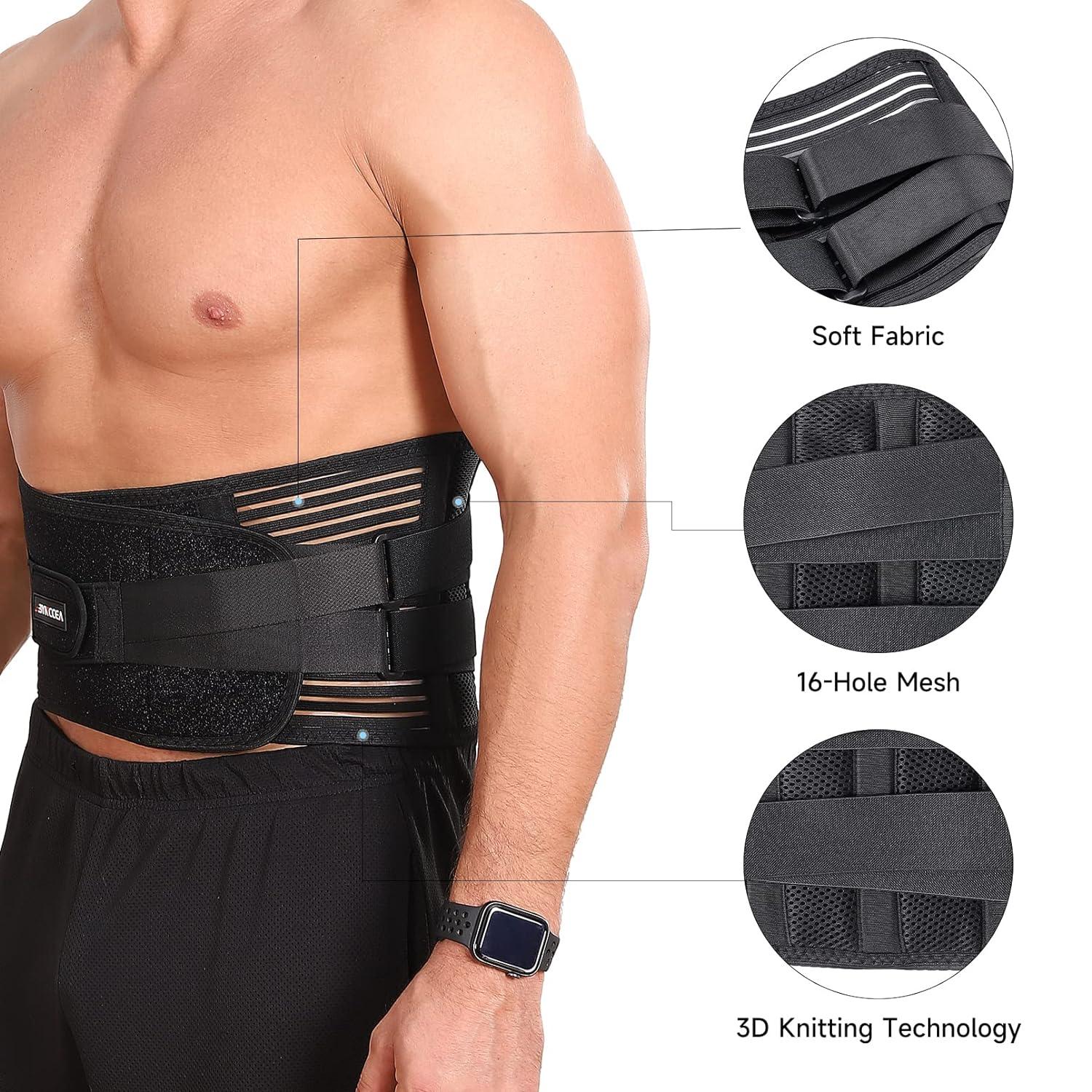 Buy Bynccea Back Support Belt for Men & Women - Relief for Back Pain ...