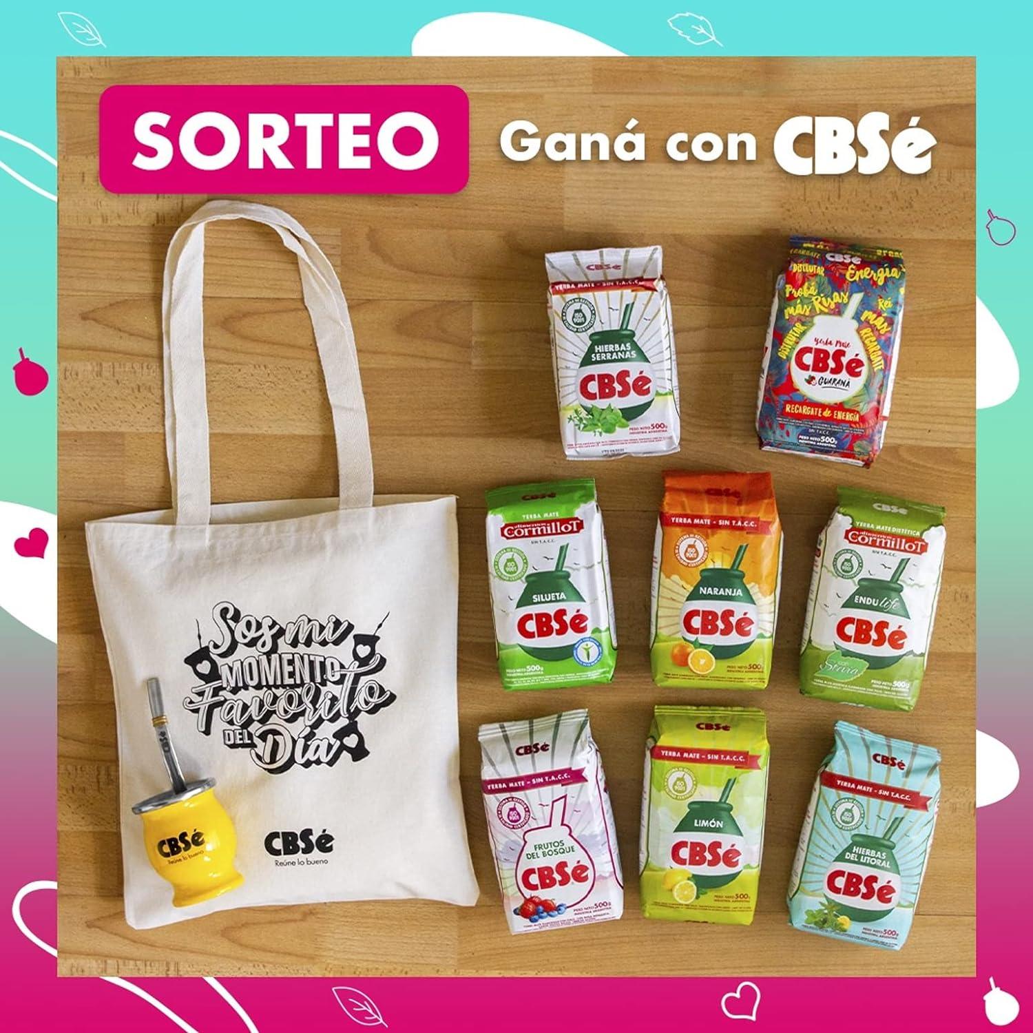 Yerba Mate Tea CBS Lemon 0.5 kg from Argentina | Detox and Energy Drink ...