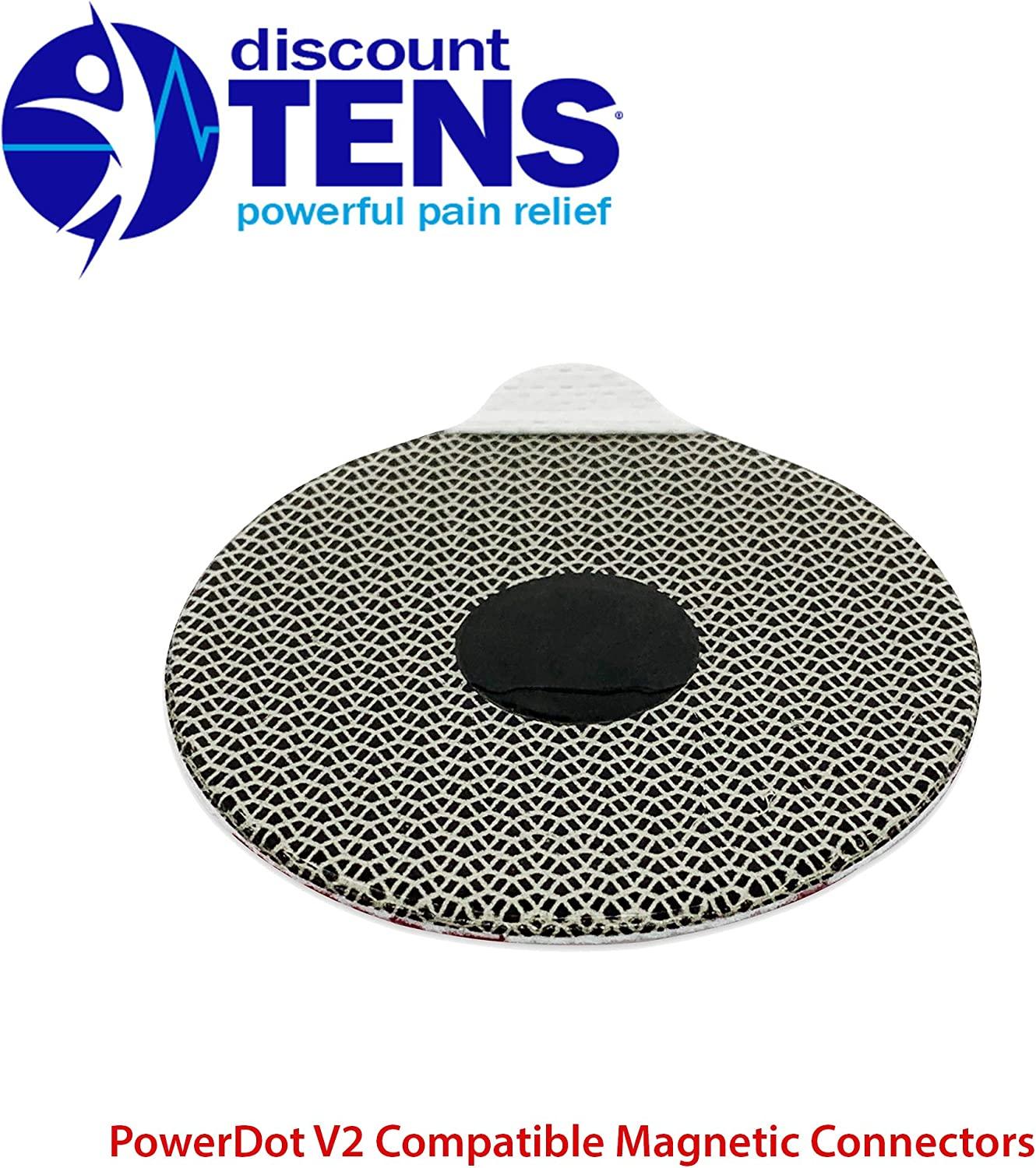 PowerDot 2.0 Compatible Electrodes with Magnetic Connector. 12 Premium ...