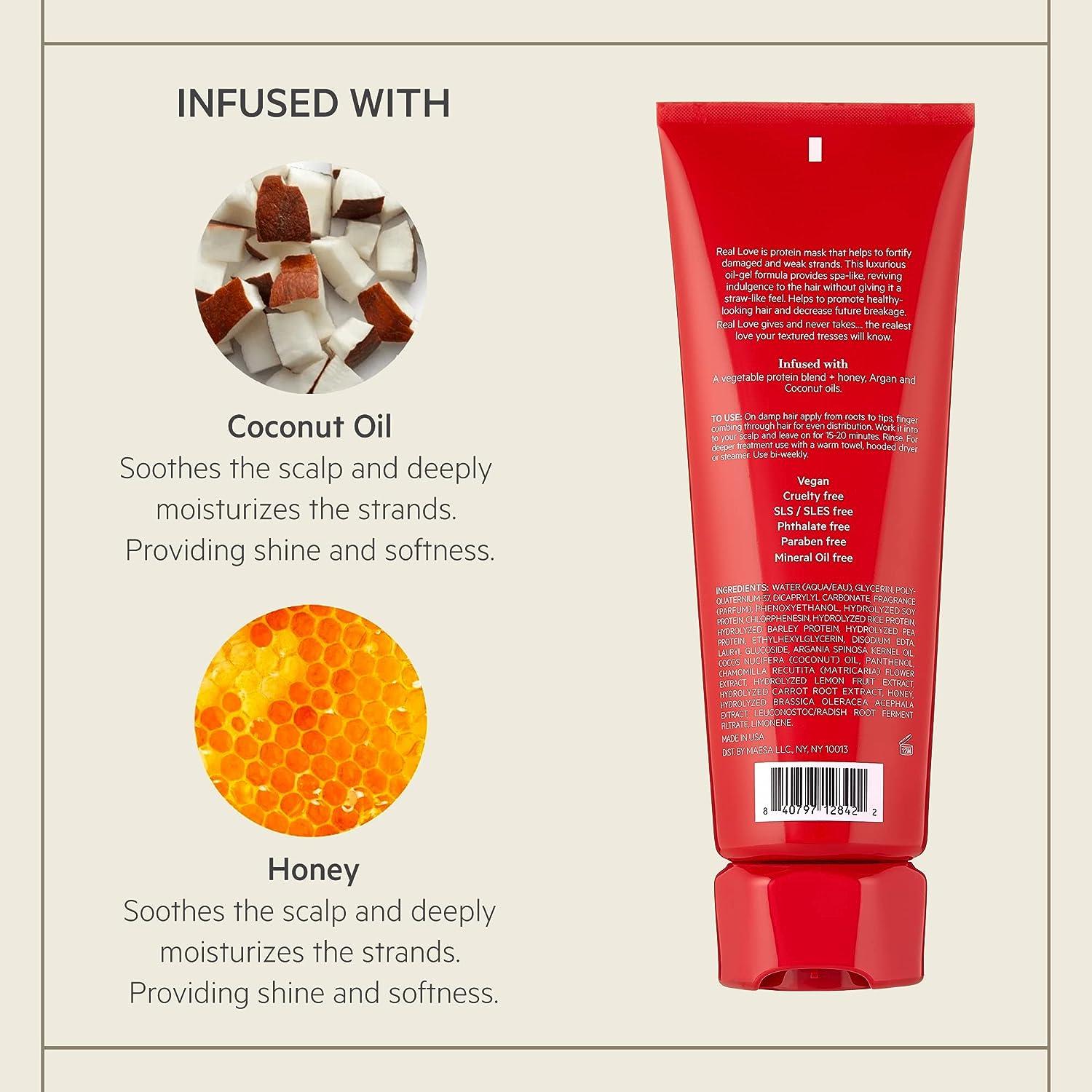 TPH by Taraji Real Love Hair Mask 8.45oz - Deep Conditioning Treatment ...