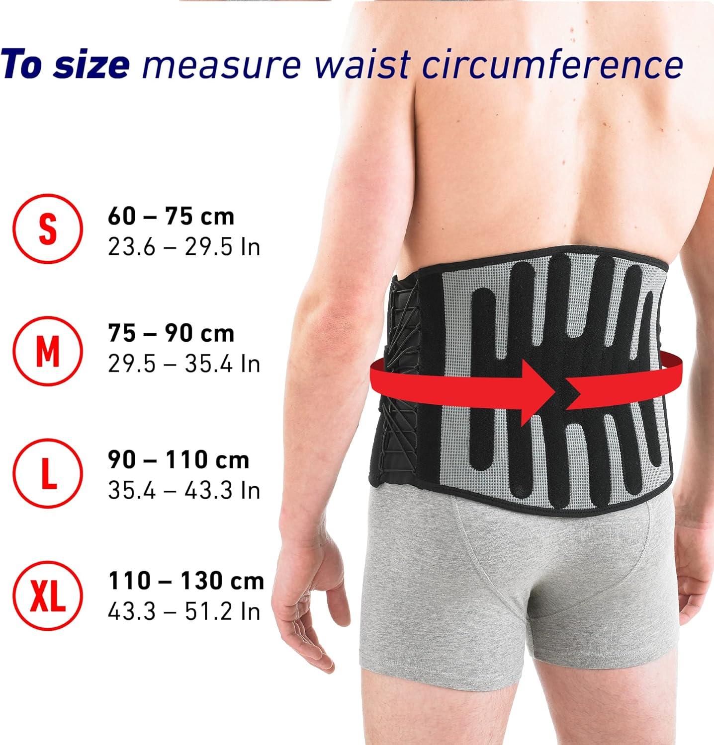 Neo G Back Support RX - Stabilized Brace for Lower Back Pain Relief - S ...