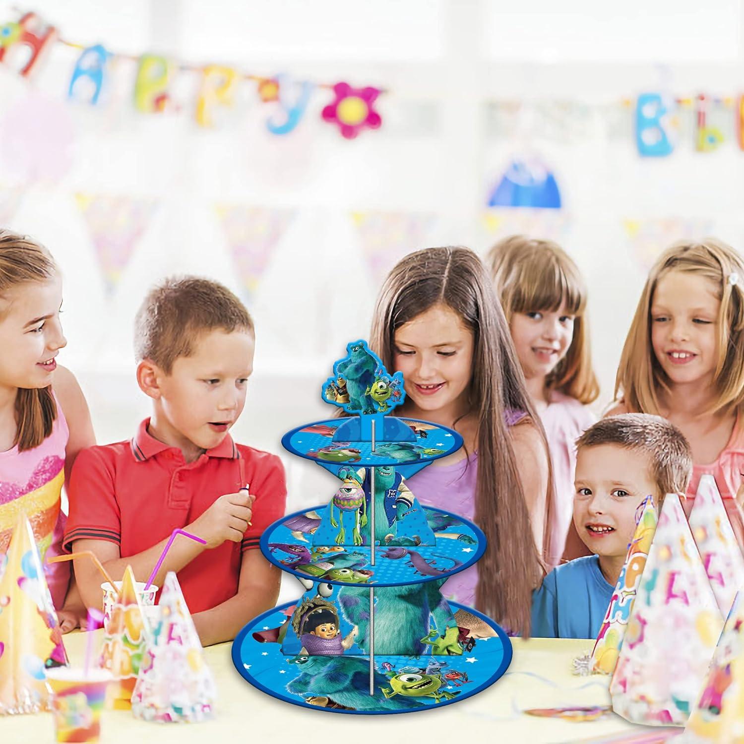 Monsters inc Party Supplies Monsters Inc Birthday Party Cakestand - 3 ...