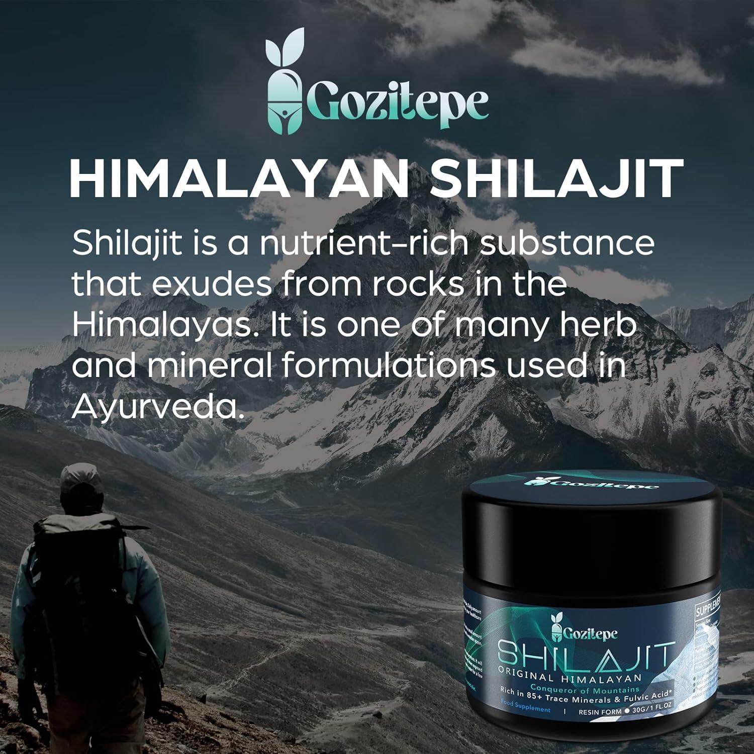 Pure Himalayan Shilajit Resin - 30g for 2 Months Supply | Vegan Energy ...