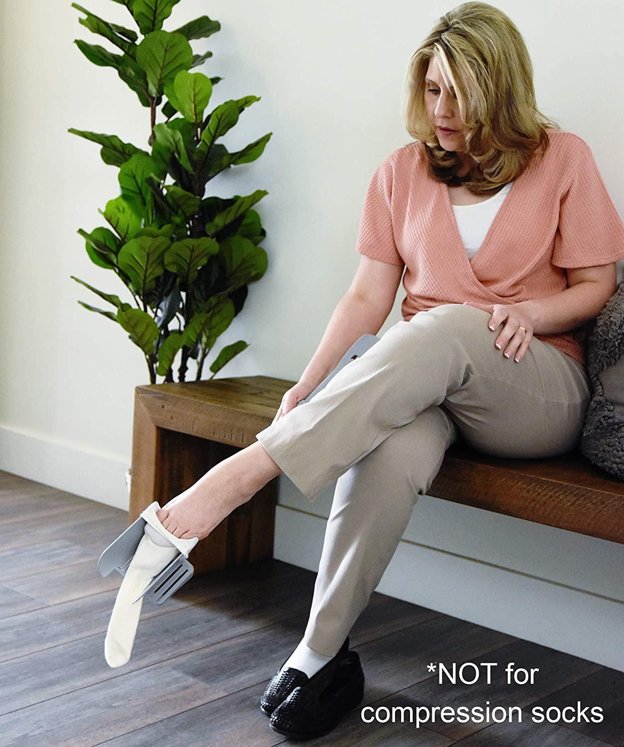 Sock Ox Extended Length Sock Remover & Long Shoe Horn - Dressing Aid ...