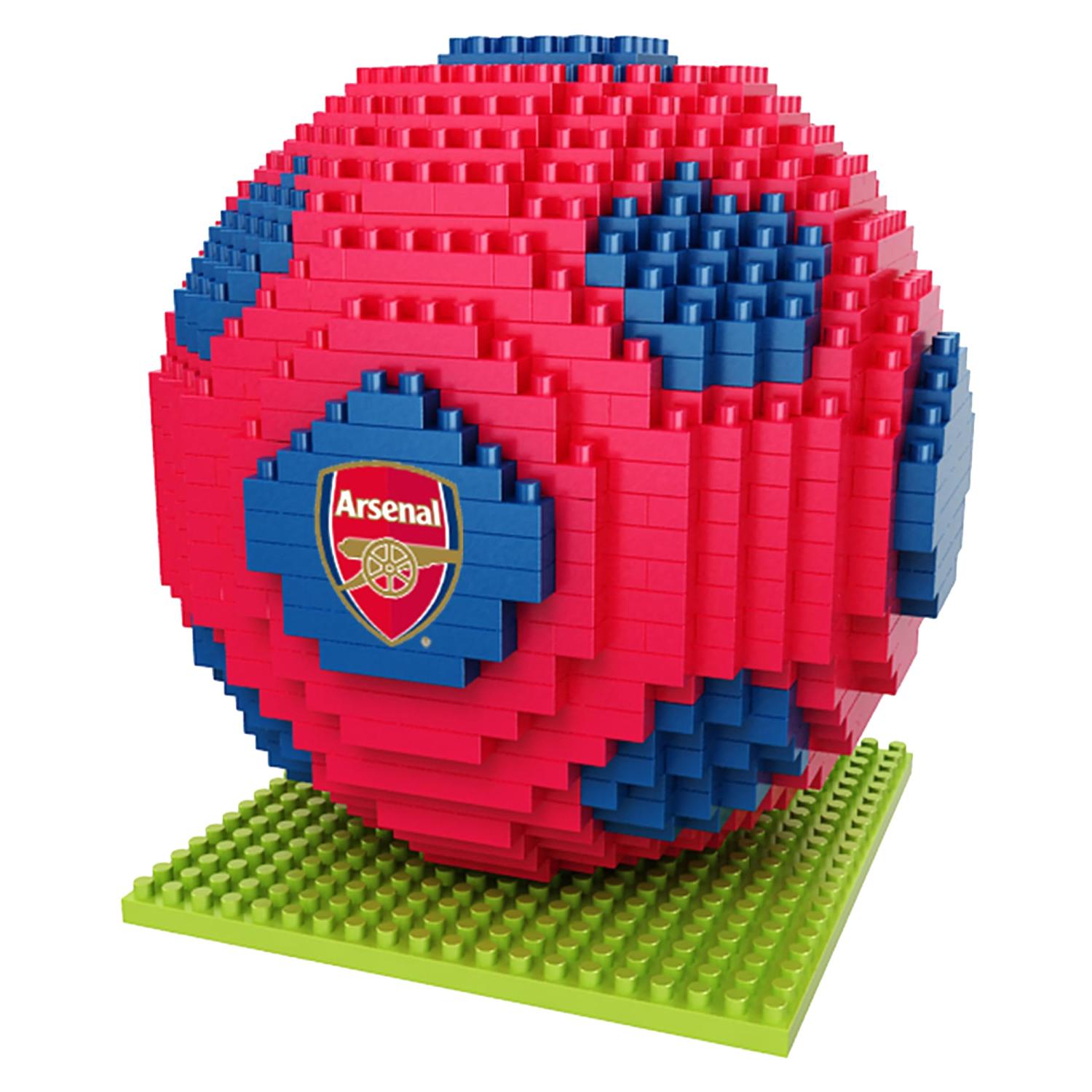 Buy FOCO Official Licensed Arsenal FC BRXLZ 3D Football Building Set ...