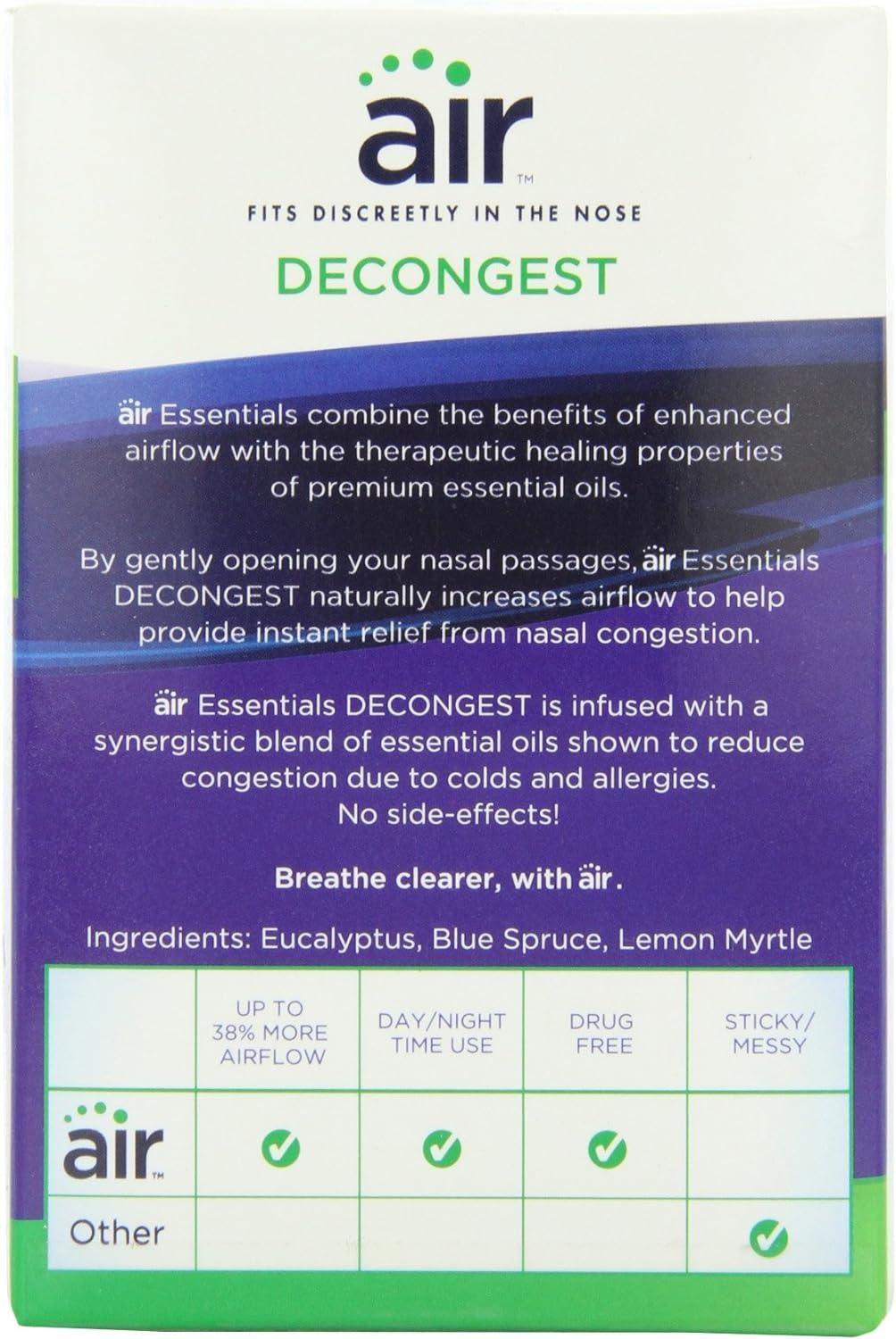 Air Decongest Advanced Nasal Breathing Aid - 12 Count Pack - Fast ...