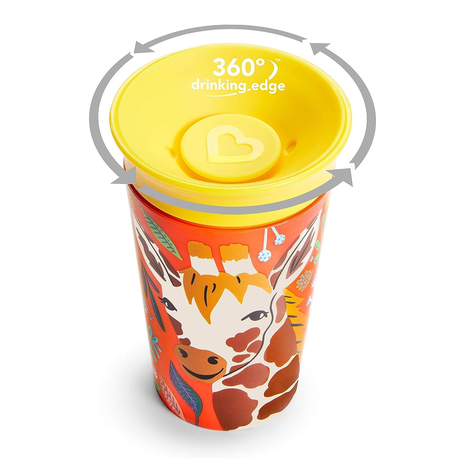 Munchkin Wildlove Sippy Cup 9 Oz - Giraffe Design | BPA-Free | Buy Now ...