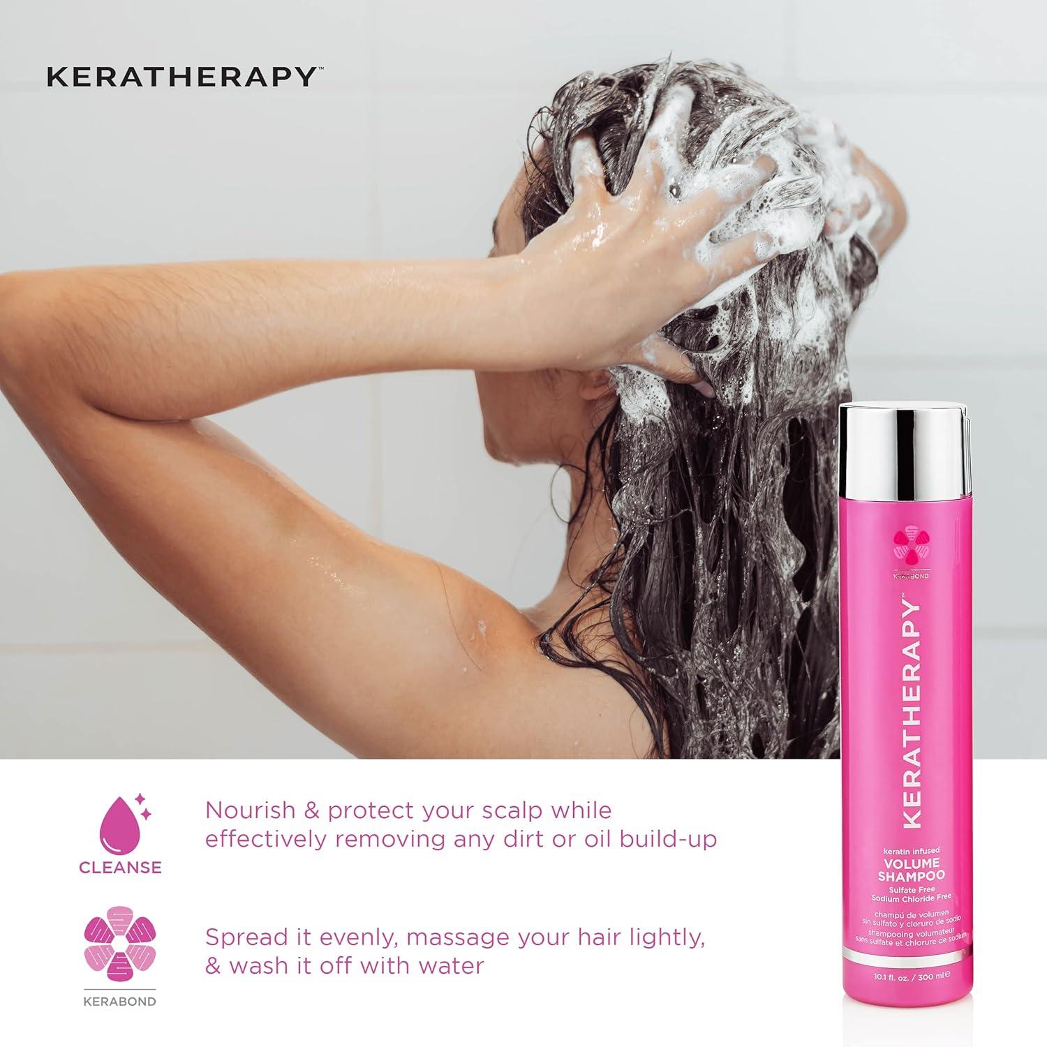 Keratherapy Keratin Infused Volume Shampoo - 10.1 fl oz | Best Volume ...