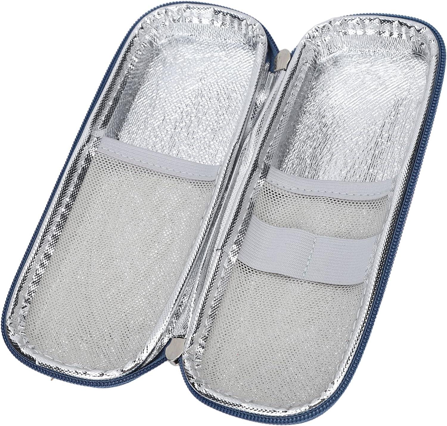 Diabetic Insulin Travel Case - Watertight Portable Cooler Bag (Pink ...