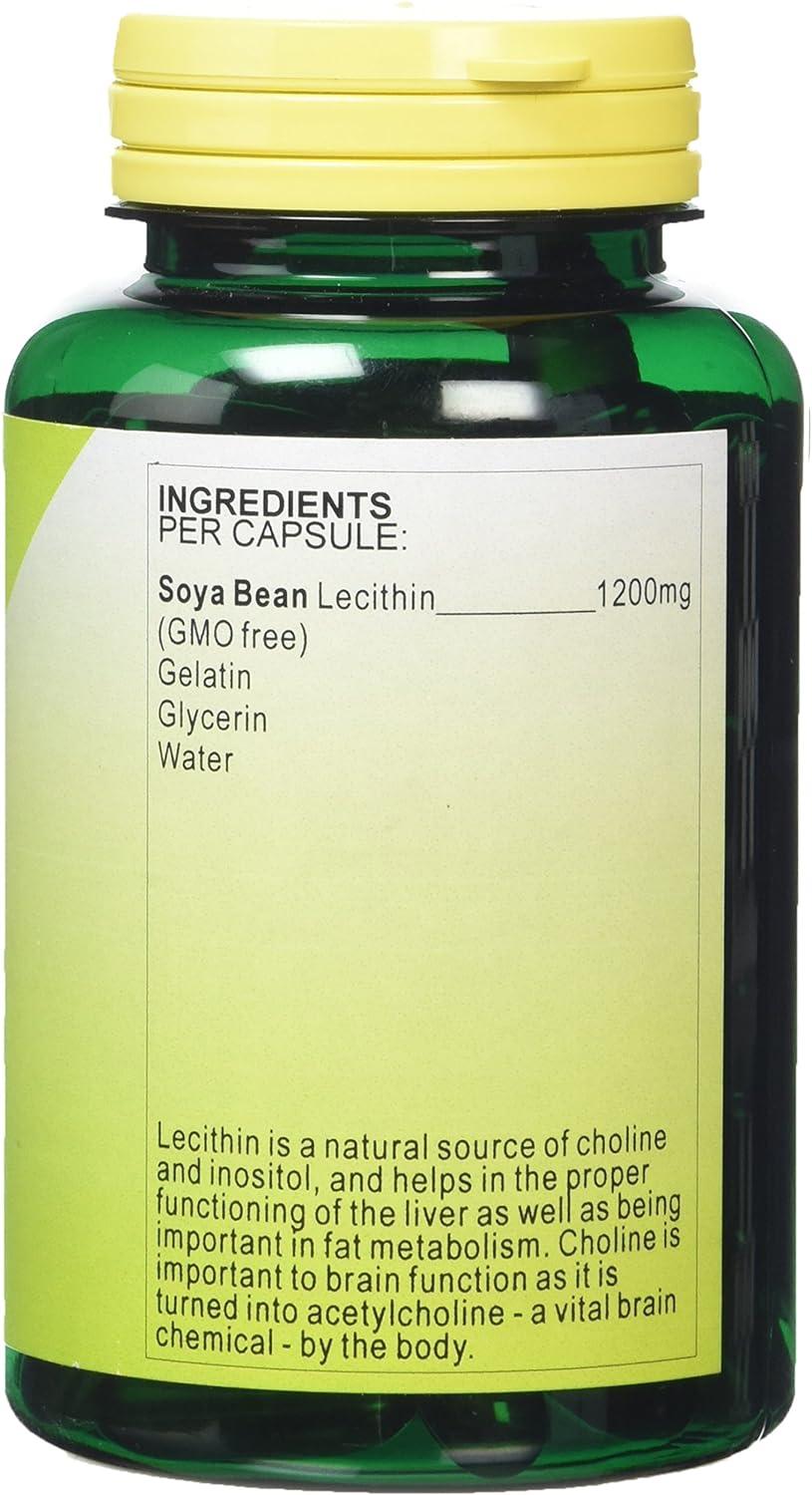 Health Plus Lecithin 1200mg Memory Plant Supplement - 90 Capsules | Buy ...