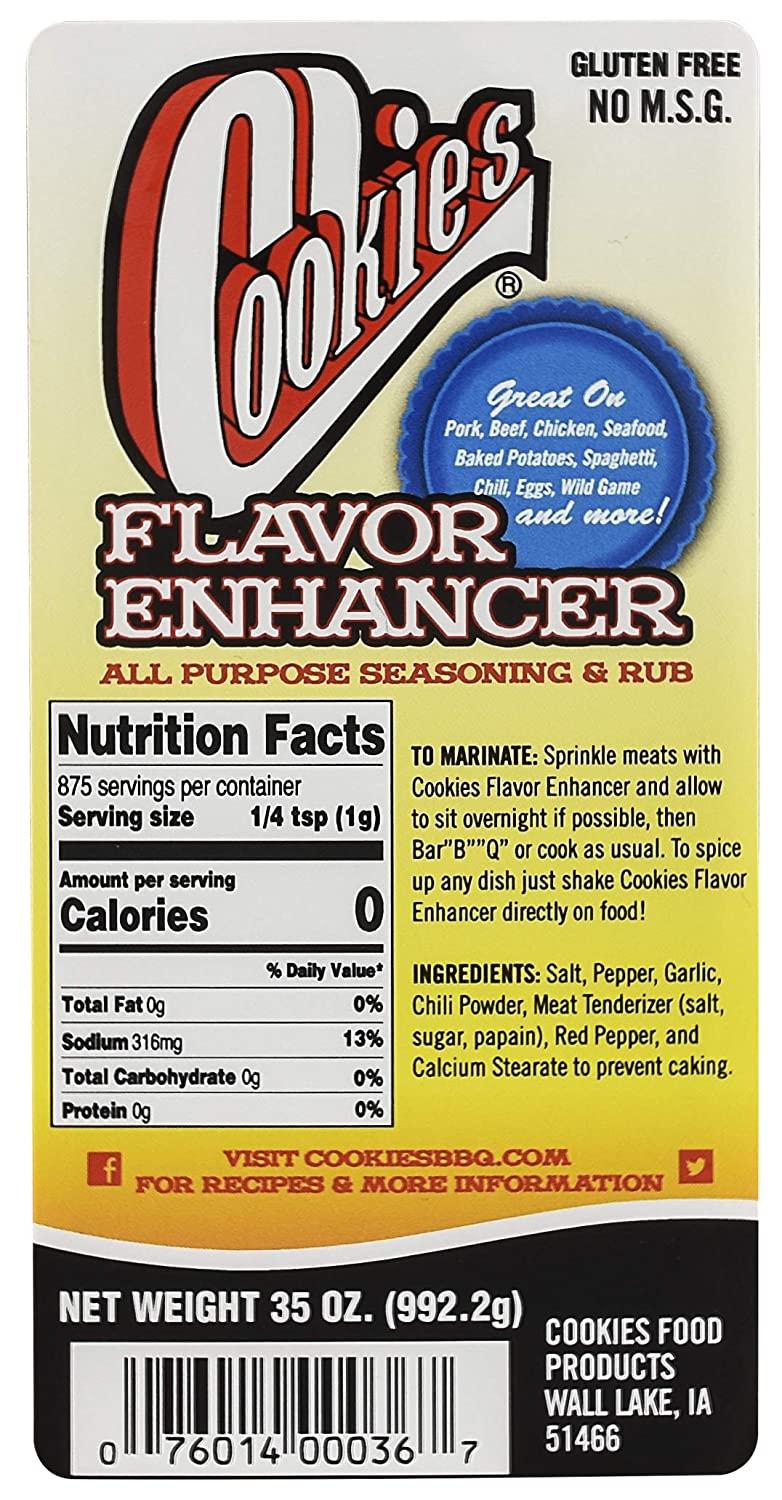 Cookies Flavor Enhancer All Purpose Seasoning - 35 oz | Enhance the ...