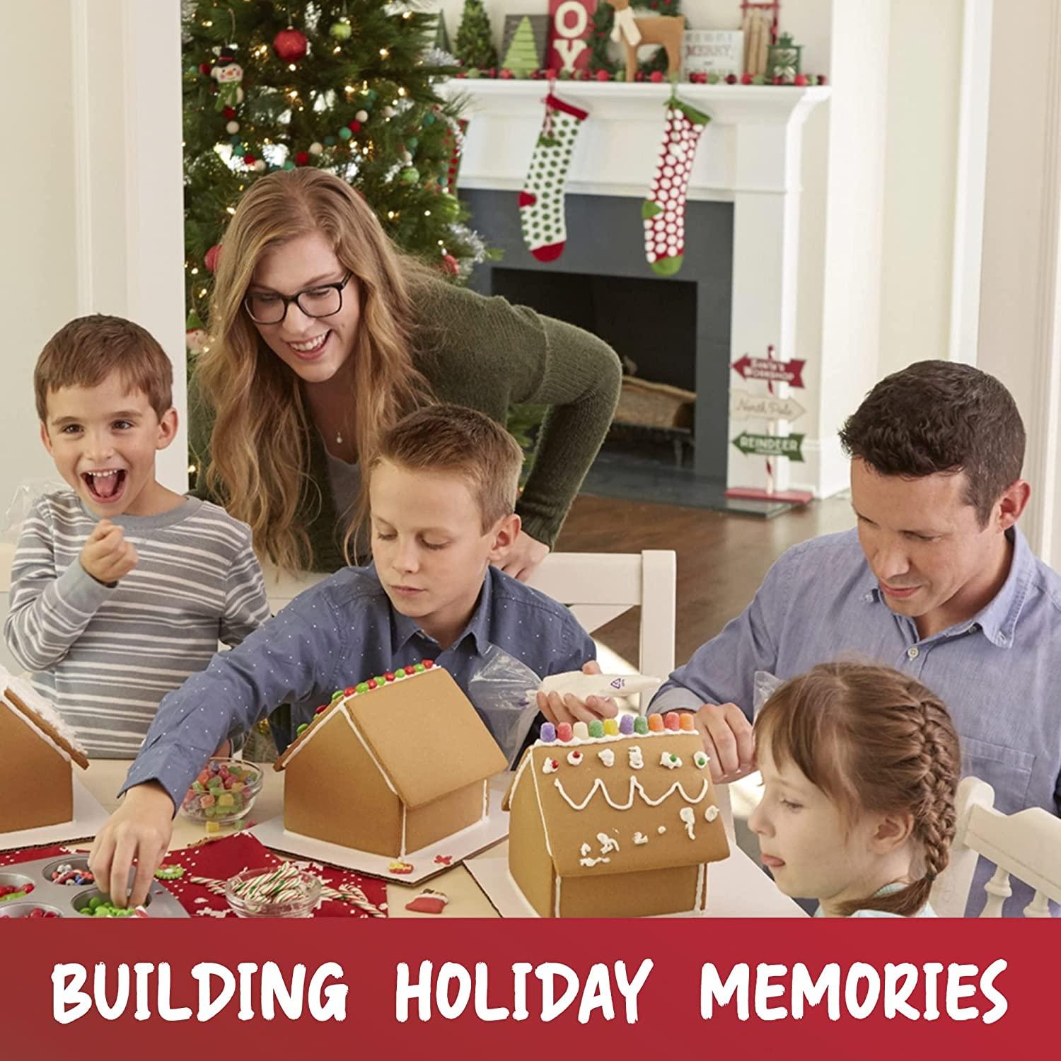 BIG Pre-Baked & Pre-Assembled Gingerbread House Kit - Christmas Fun ...