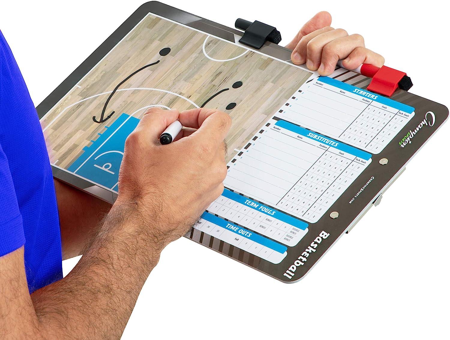 Champion Sports Large & XL Coaching Whiteboard - Full & Half Field ...