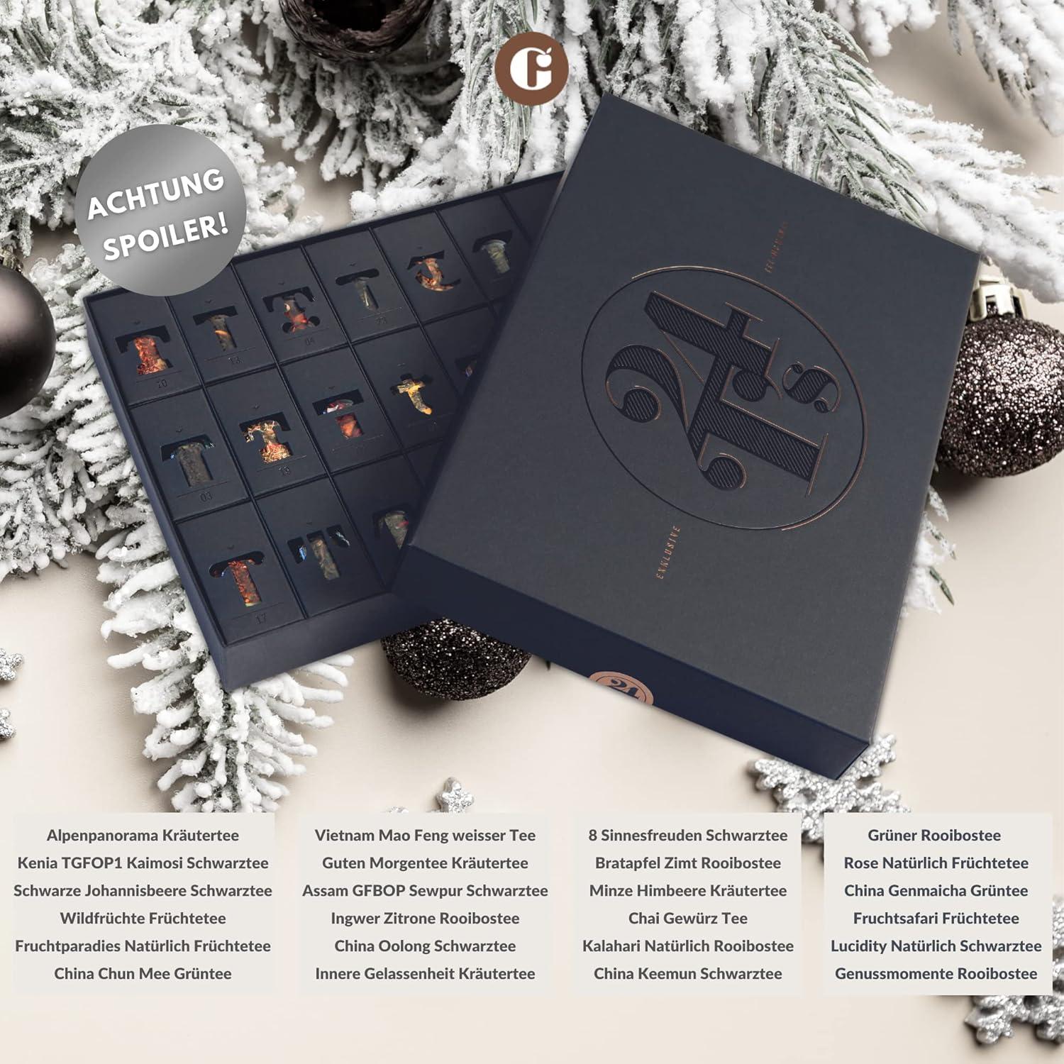 My Pleasure Tea Advent Calendar 2023 | 24 Fine Teas for 100 Cups ...