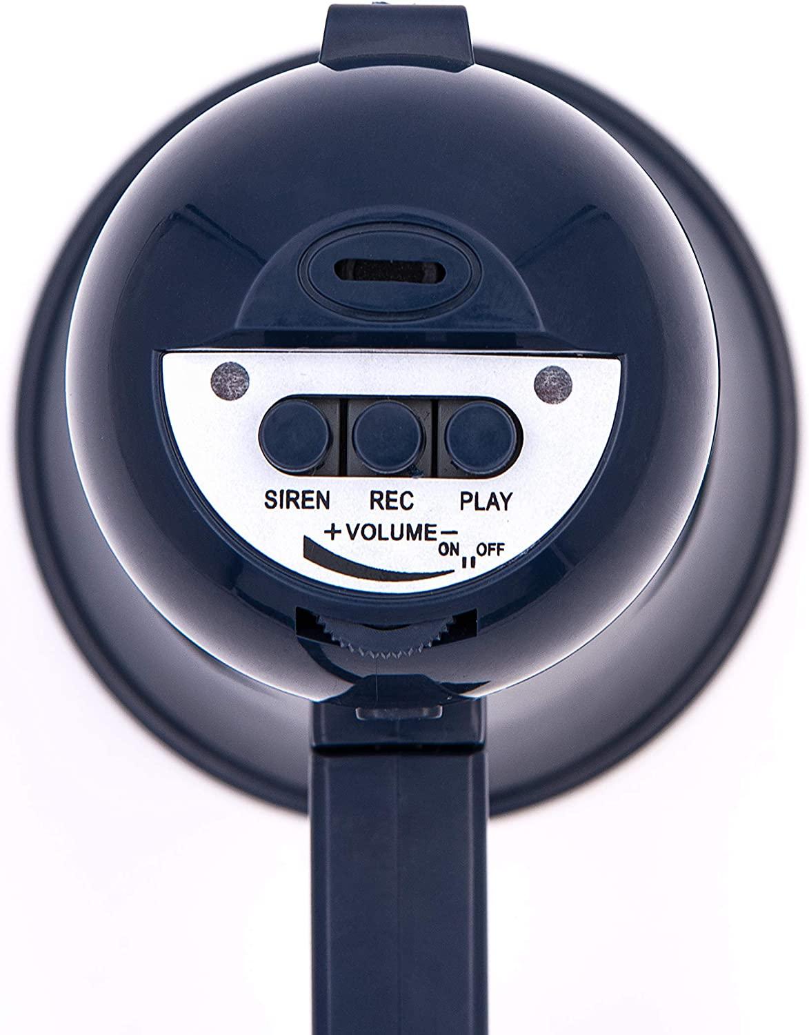 BEMLDY Mini Portable Megaphone with Siren & Voice Recorder - Adjustable ...