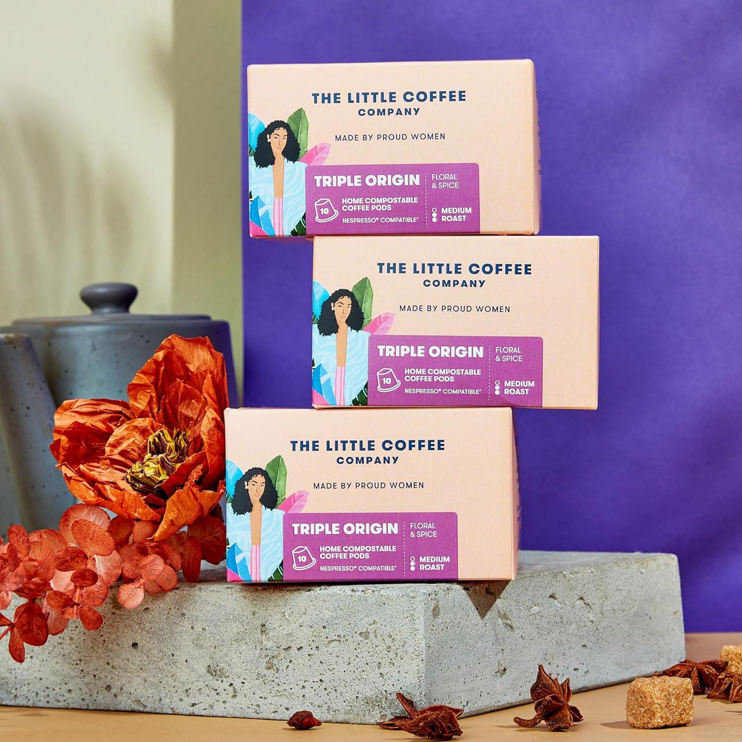 The Little Coffee Company Home Compostable Coffee Pods - 10 count (1 ...