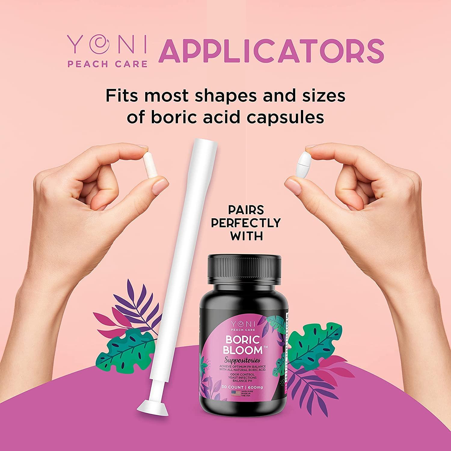 Disposable Vaginal Suppositories Applicators (15 Pack) - Fits Standard ...