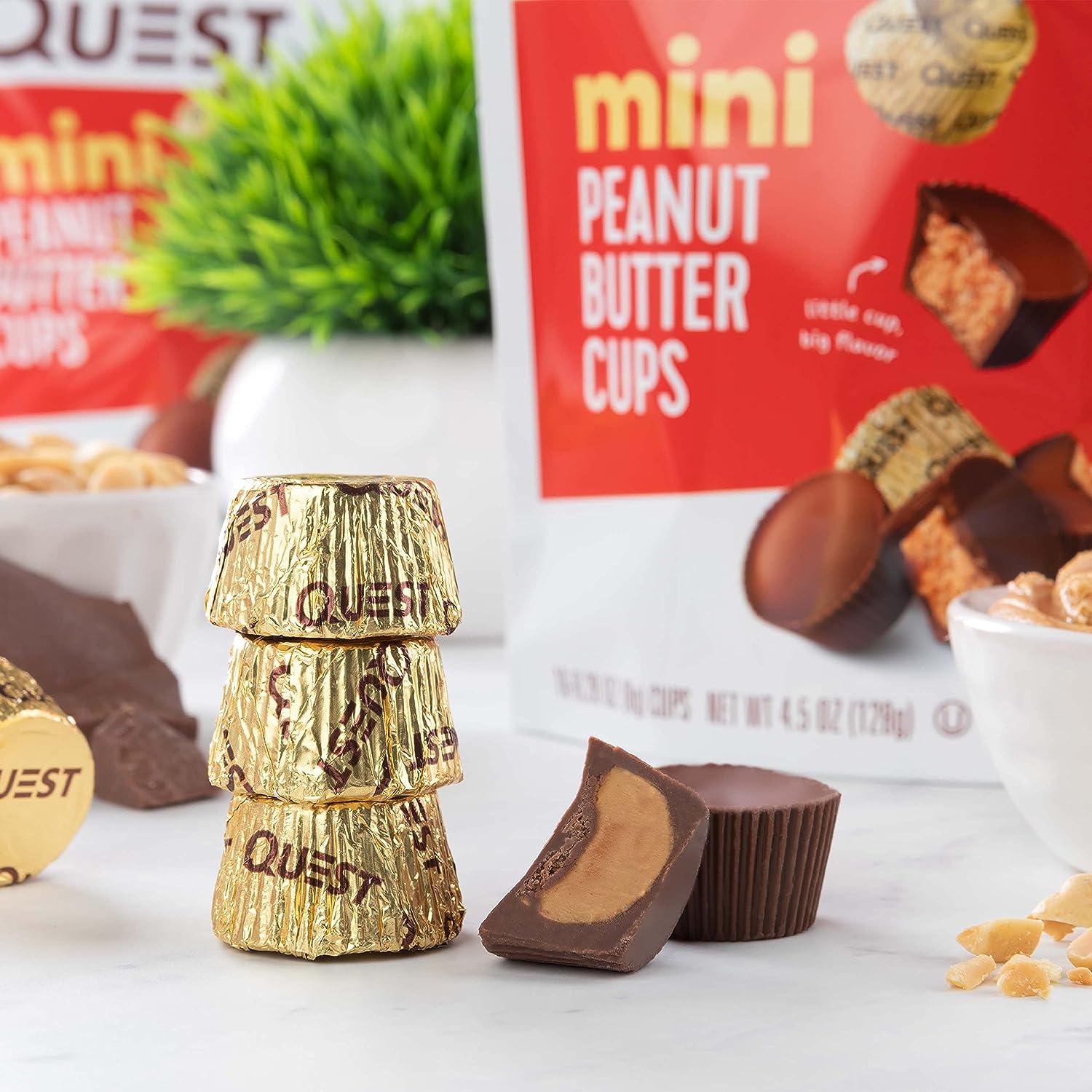 Quest Nutrition Mini Peanut Butter Cups | High Protein, Low Carb ...