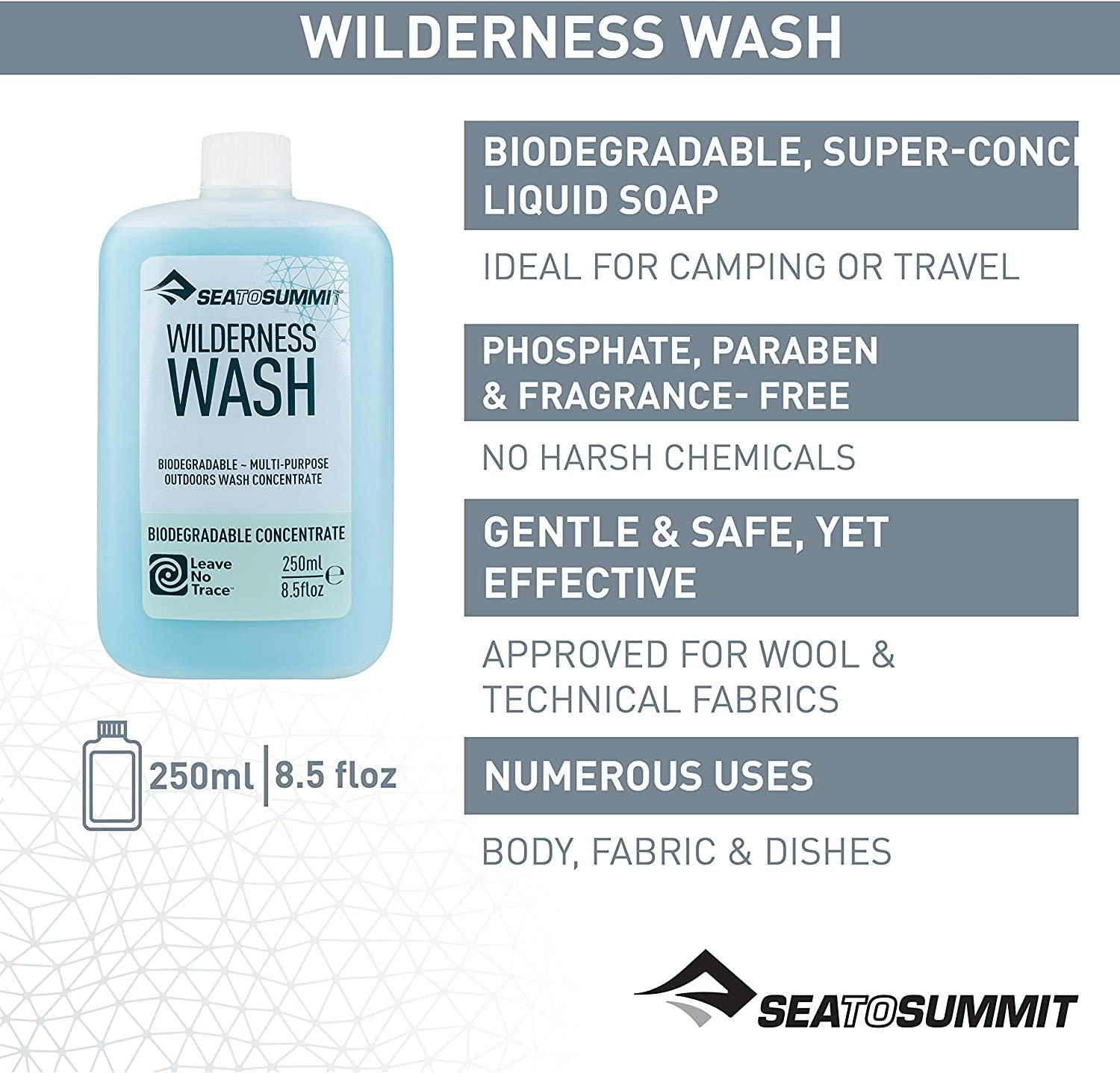 Sea To Summit Wilderness Wash 8.5 oz | Gentle Biodegradable Soap ...