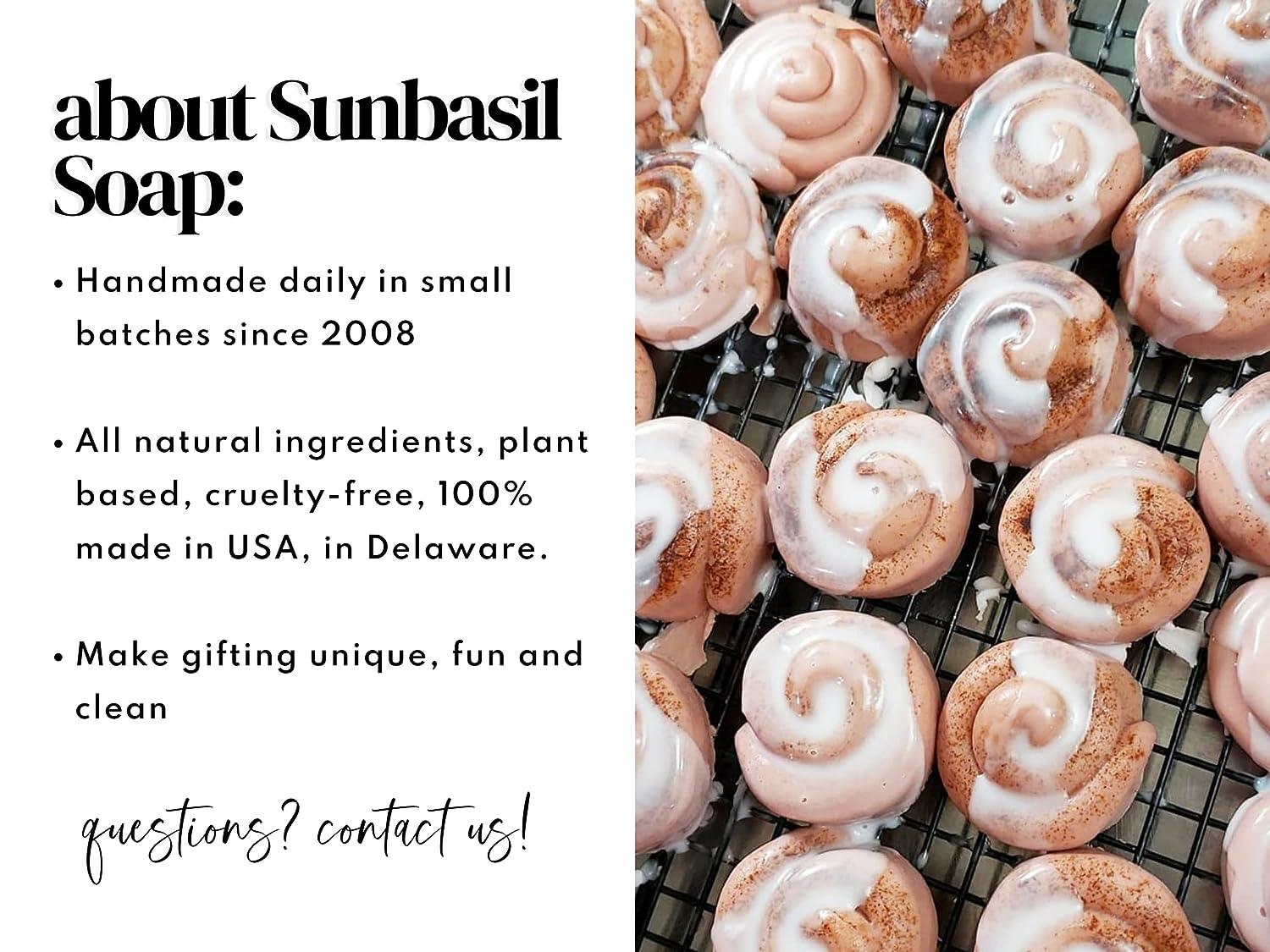 Sunbasil Soap Giant Cinnamon Bun Handmade Soap - Realistic Food-Inspired Design | Buy Now with ...