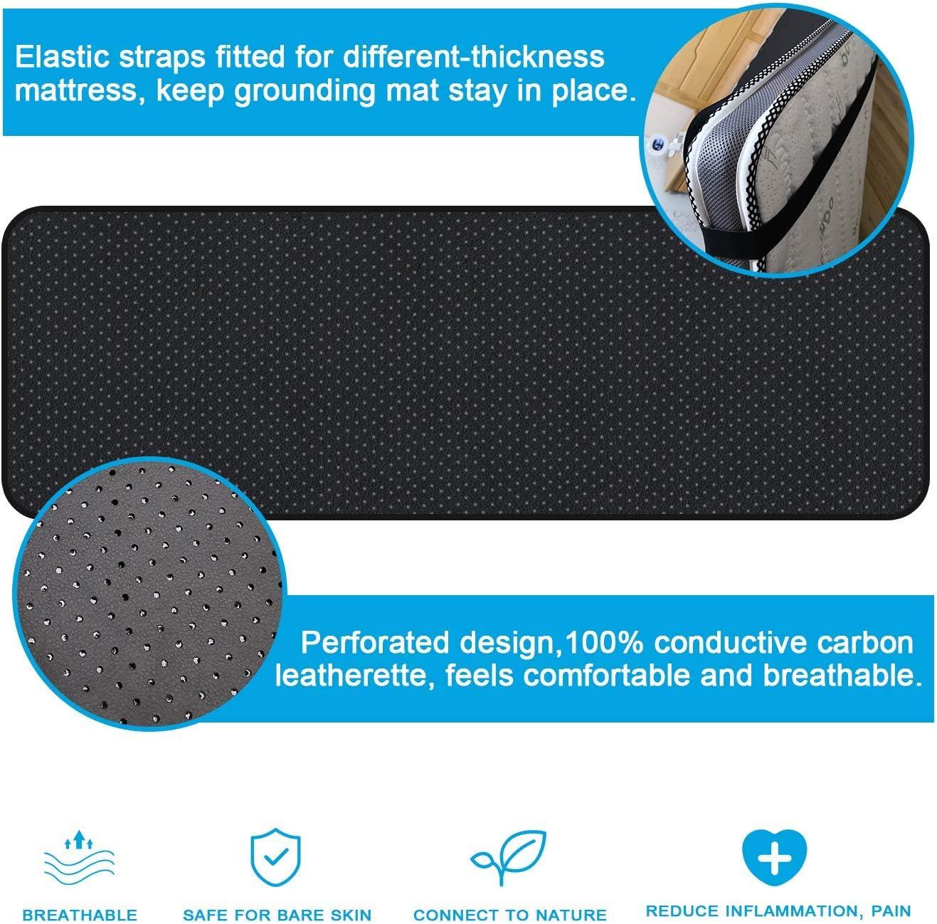 Therapy Equipment Mat - Grounding Mat with Conductive Cable ...