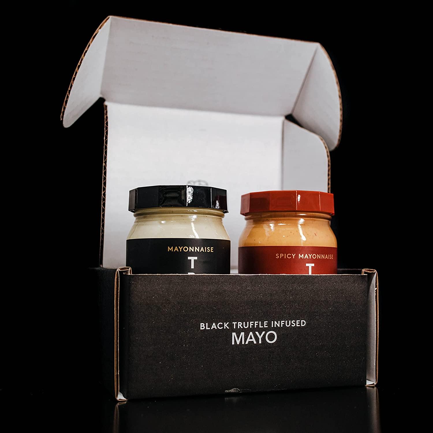 TRUFF Mayo Gourmet Black Truffle Mayonnaise Bundle - Original & Spicy ...