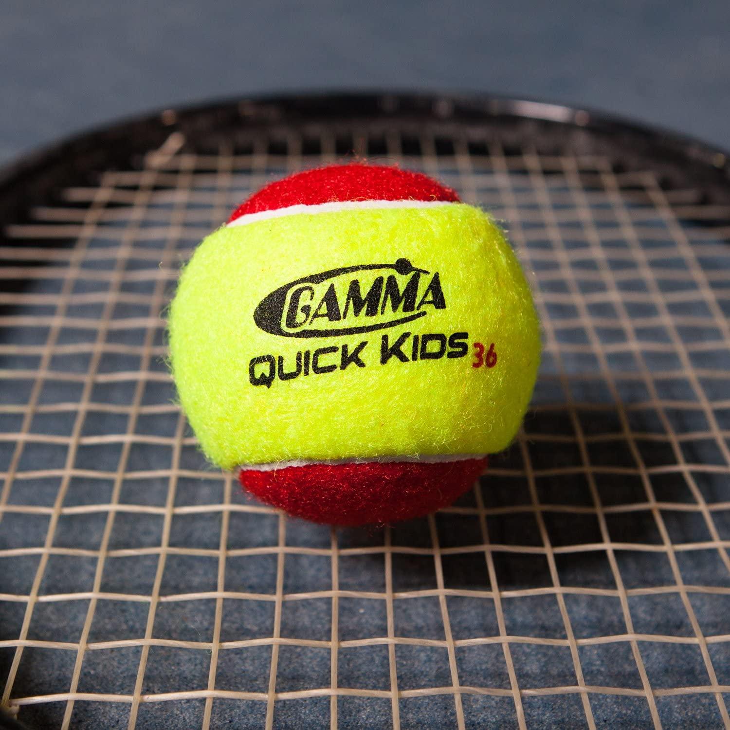 Gamma Sports Kids Training Balls Yellow/Orange - Quick Kids 36 - 12 ...