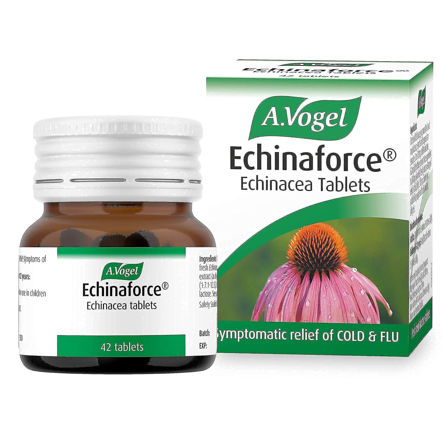 A.Vogel Echinaforce Echinacea Tablets | Relieves Cold & Flu Symptoms by ...