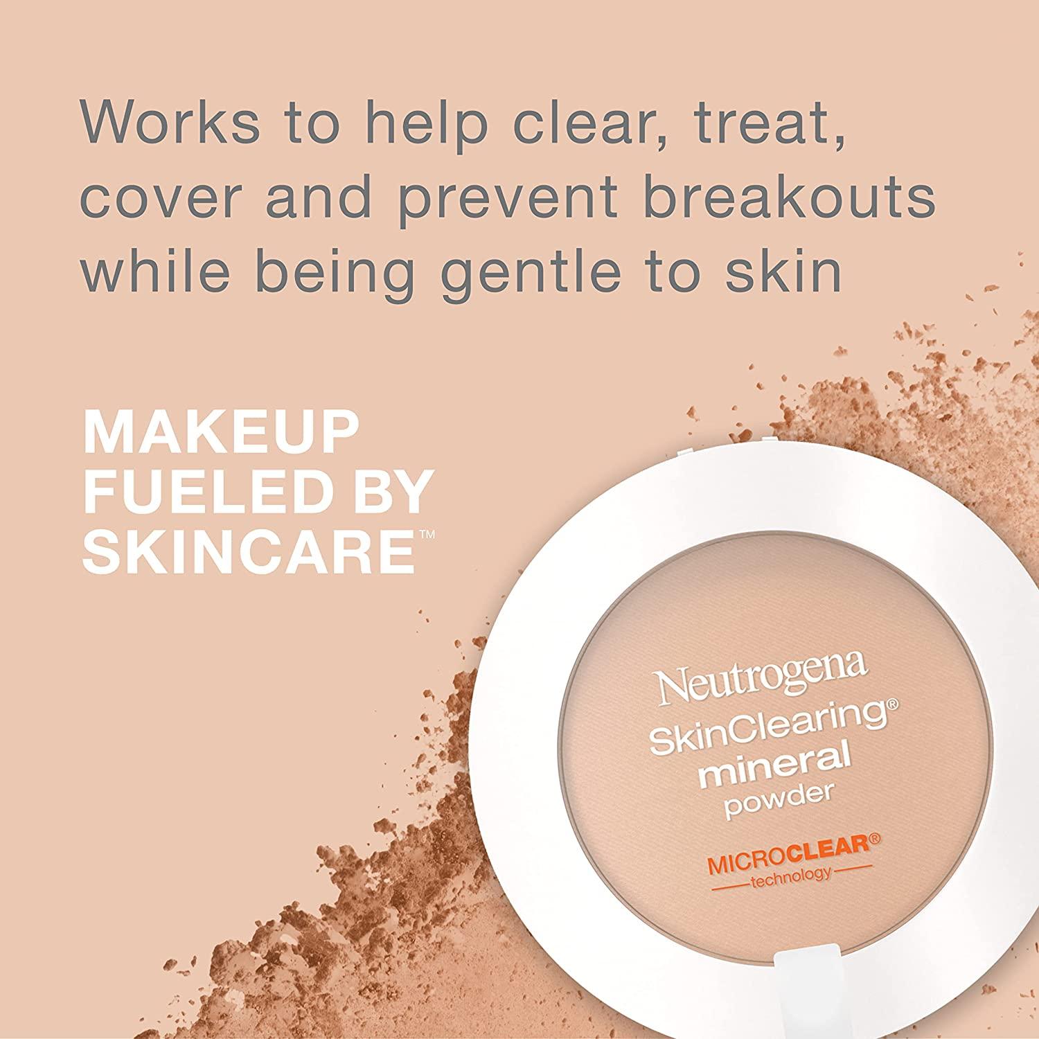 Neutrogena SkinClearing Mineral Acne-Concealing Pressed Powder Compact ...