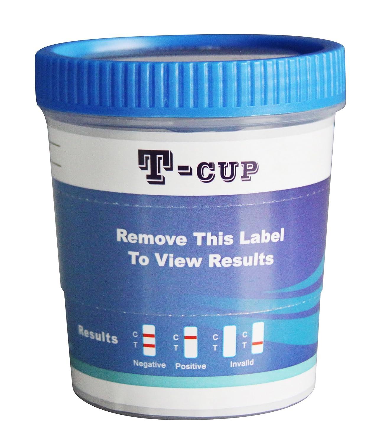 5 Panel Multi Drug Test T-Cup (COC/THC/OPI/AMP/MAMP) - Bulk Packs of 50 ...