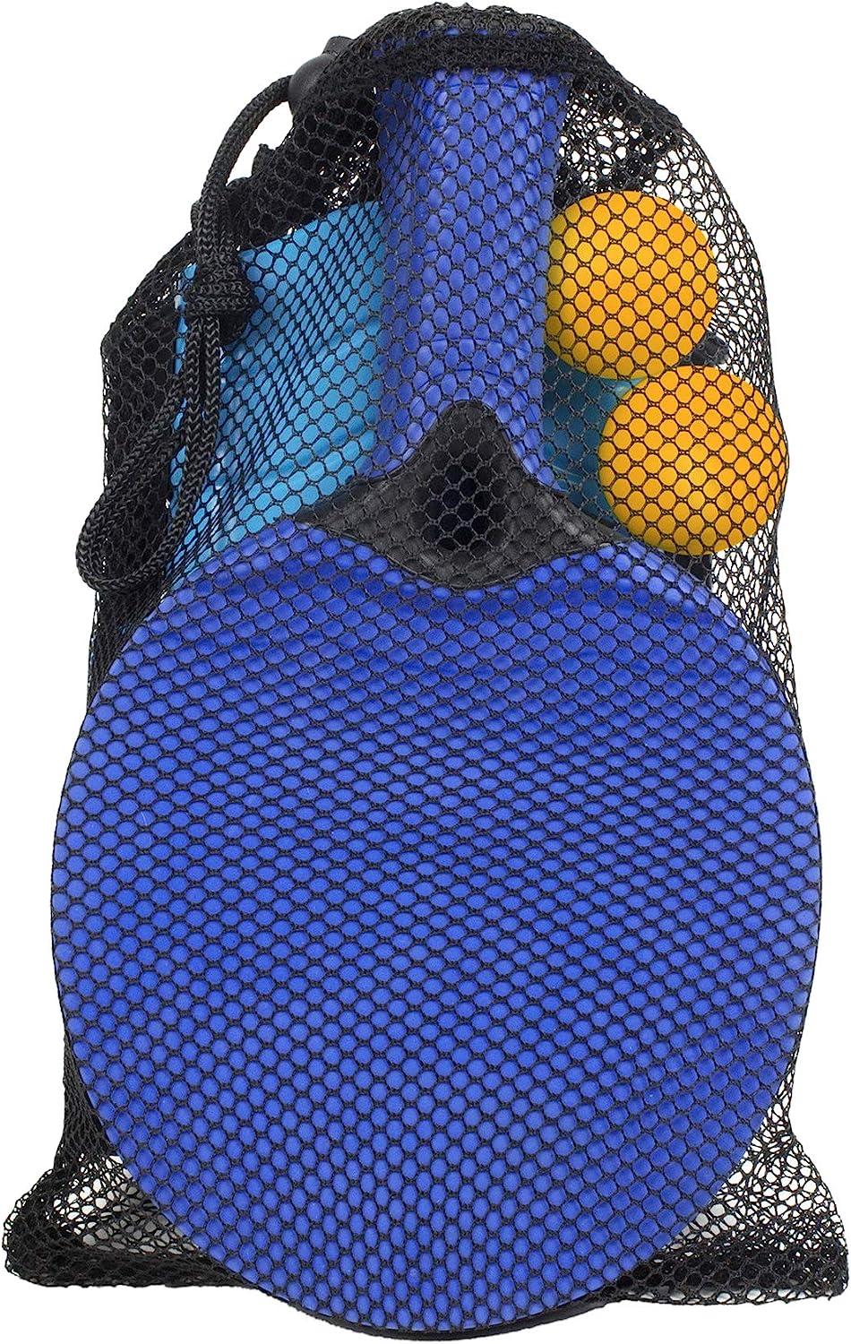 Poolmaster Portable Table Tennis Ping Pong Game Set - Blue | Compact ...