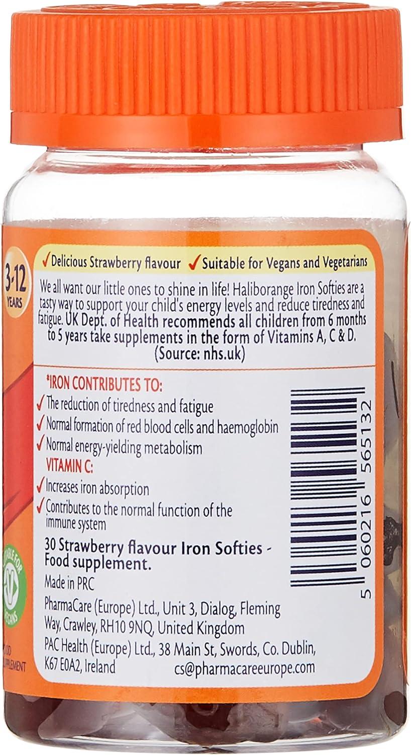 Haliborange Iron + Vit C Softies 30s - Boost Your Energy Levels with ...