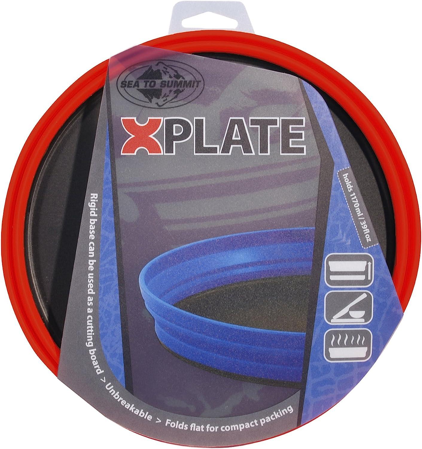 Sea to Summit X Plate - Red | Compact & Lightweight Camping Plate | Buy ...