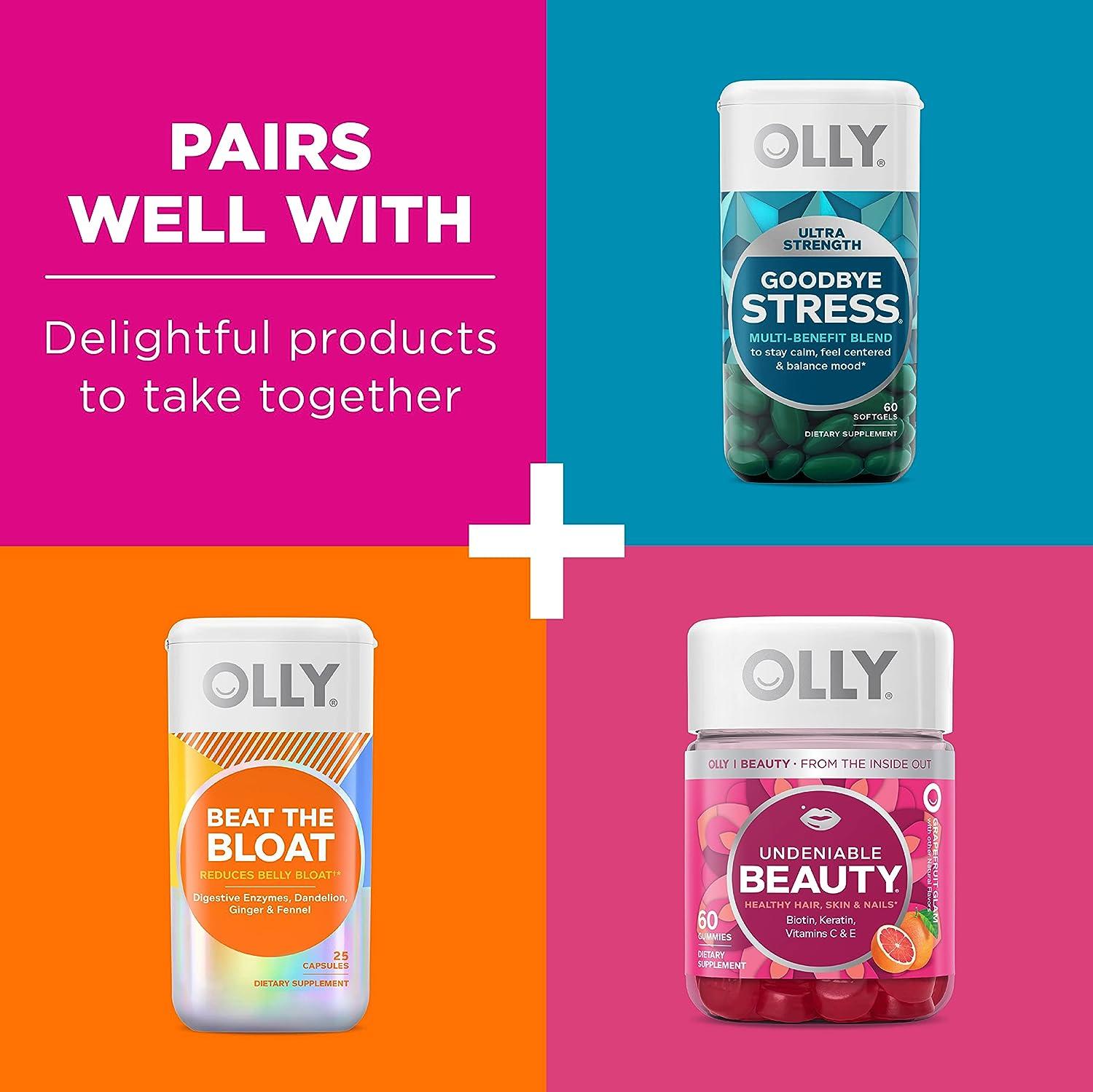 OLLY Happy Hoo-Ha Capsules - Probiotic for Women - 10 Billion CFU - 25 ...