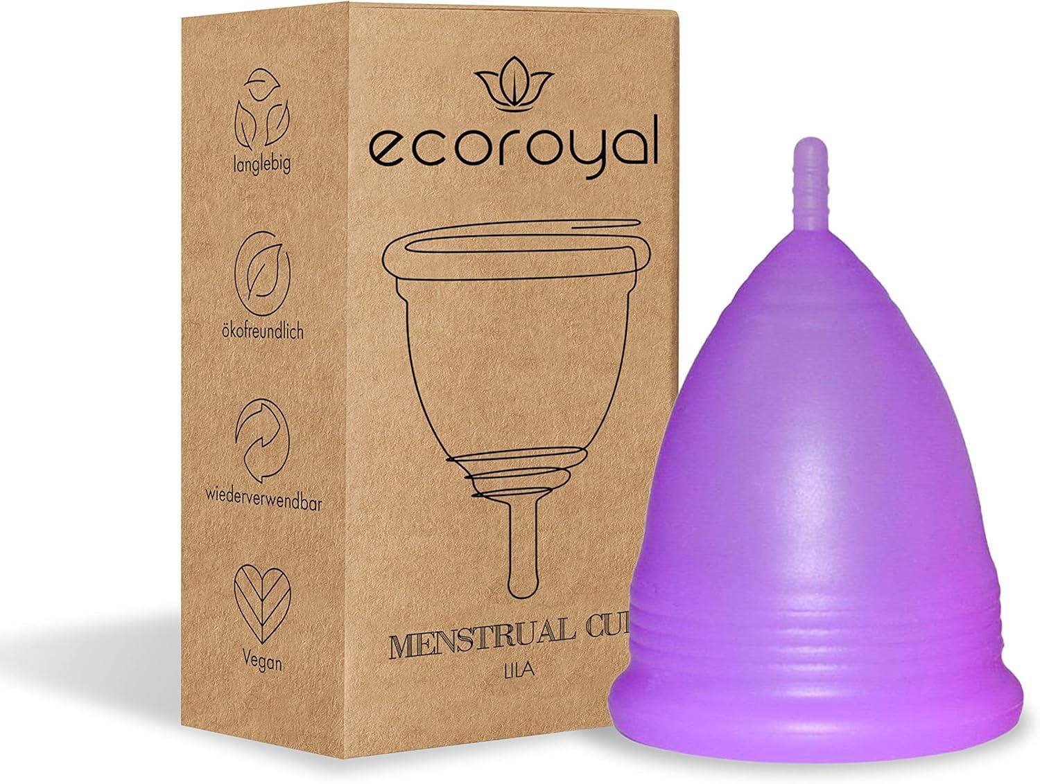 Buy Menstrual Cup for Normal & Heavy Bleeding - Medical Silicone | 2 ...