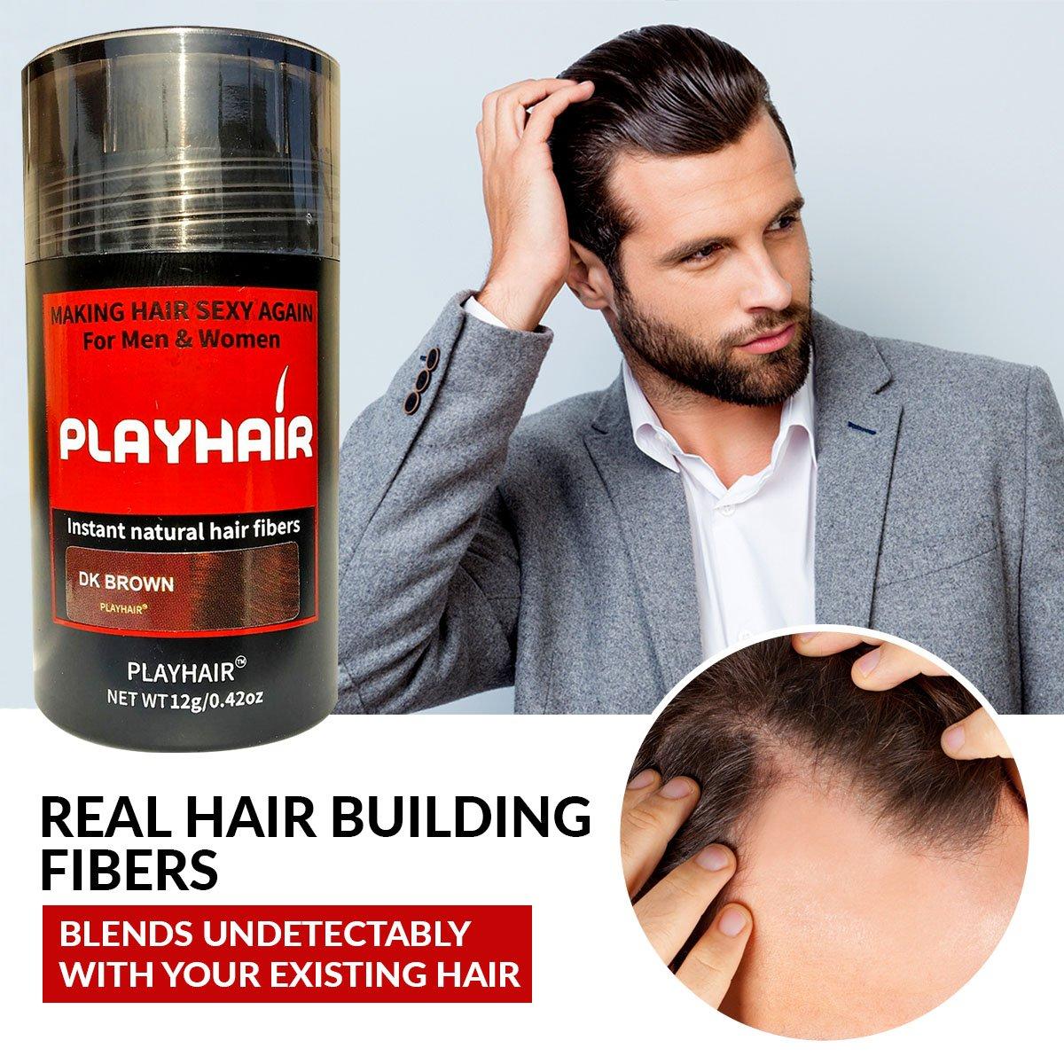 Hair Building Fibers for Instant Volume & Coverage | Conceal Thinning ...