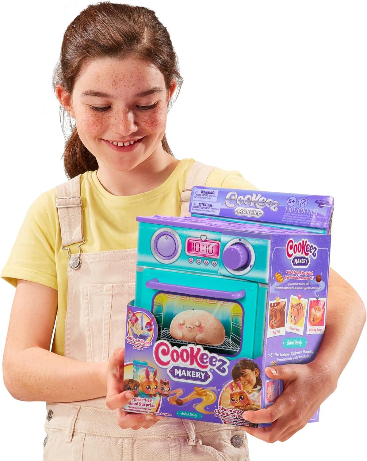 Cookeez Makery Oven Mix: Create Your Own Interactive Plush Friend with ...