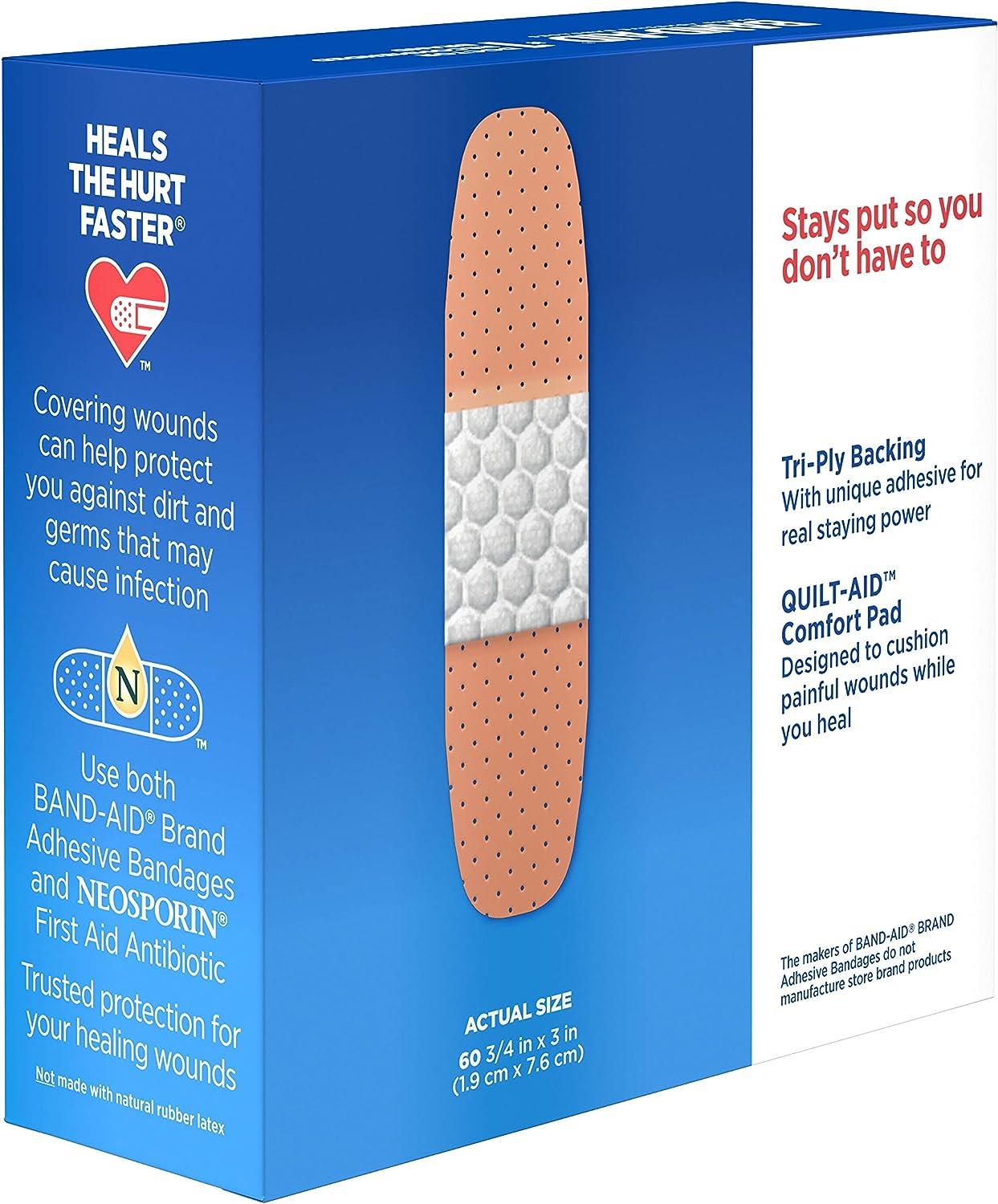 Band-Aid Tru-Stay Plastic Strips Bandages - 60 ct - All One Size | Buy ...