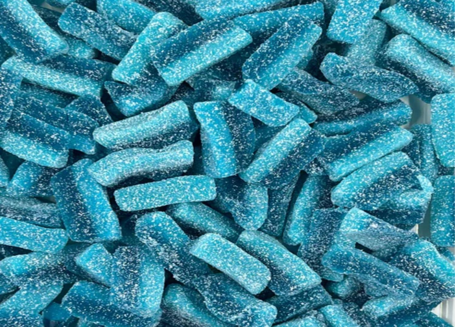 1kg Fizzy Blue Raspberry Watermelon Slices Candy Pick & Mix Sweets ...