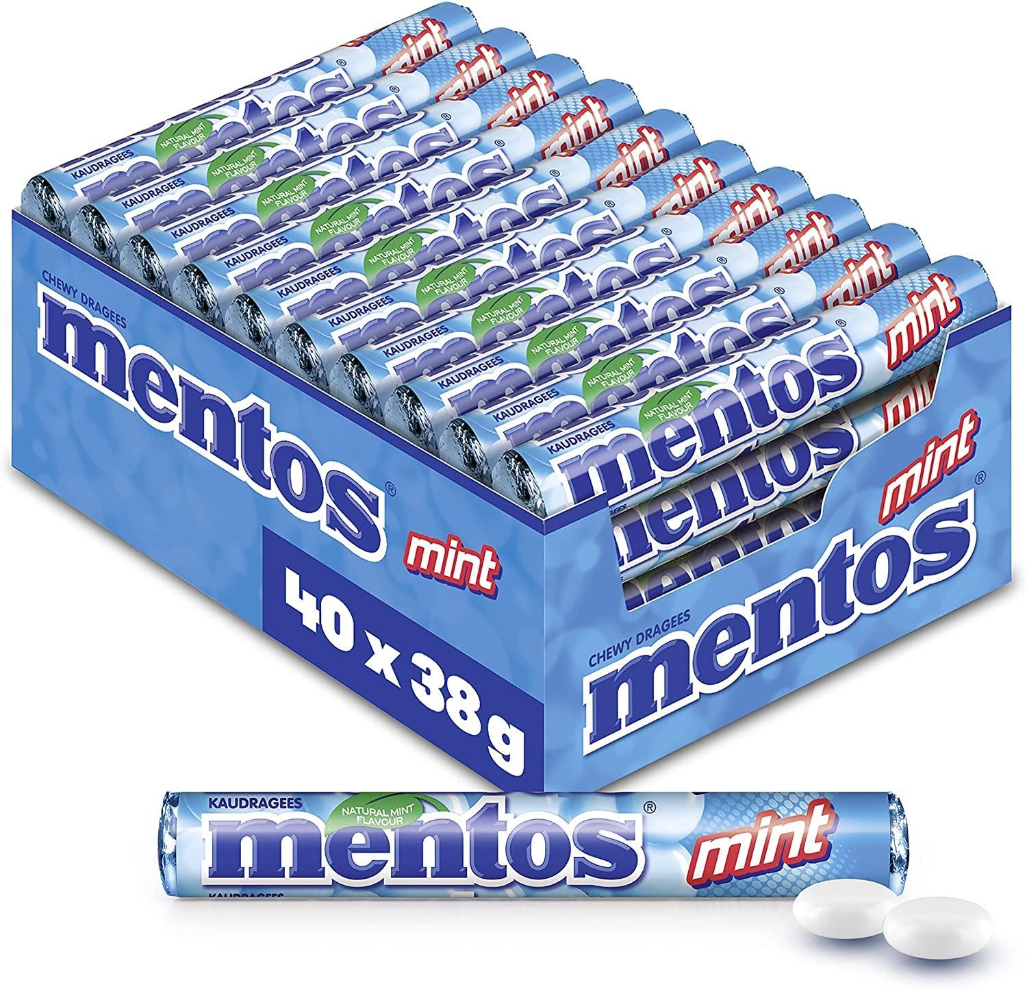 mentos Mint 40x38g | Buy Now with Express International Delivery ...