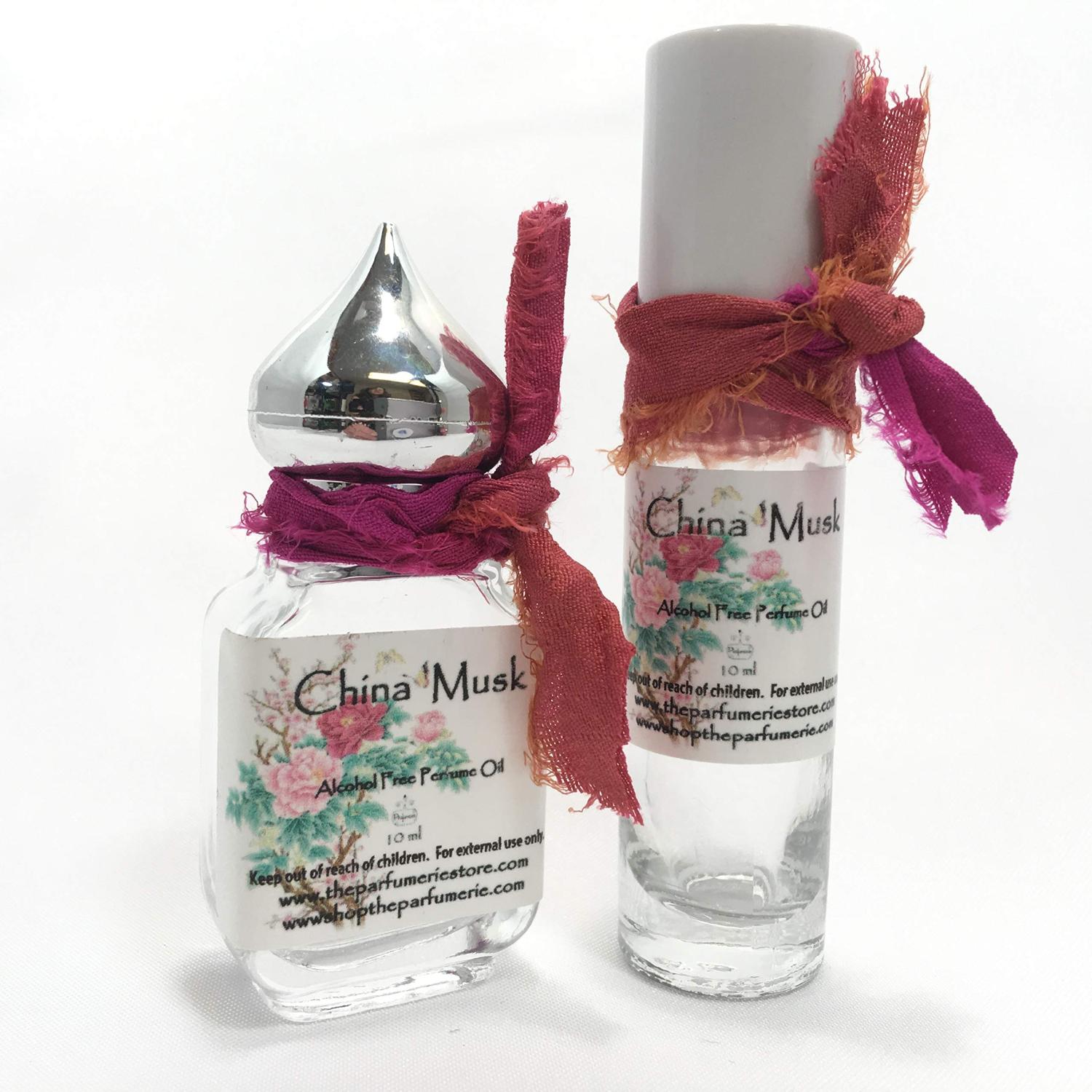 China Musk Perfume Essence Oil Alcohol Free (10 ml) (China Musk - Rollon)
