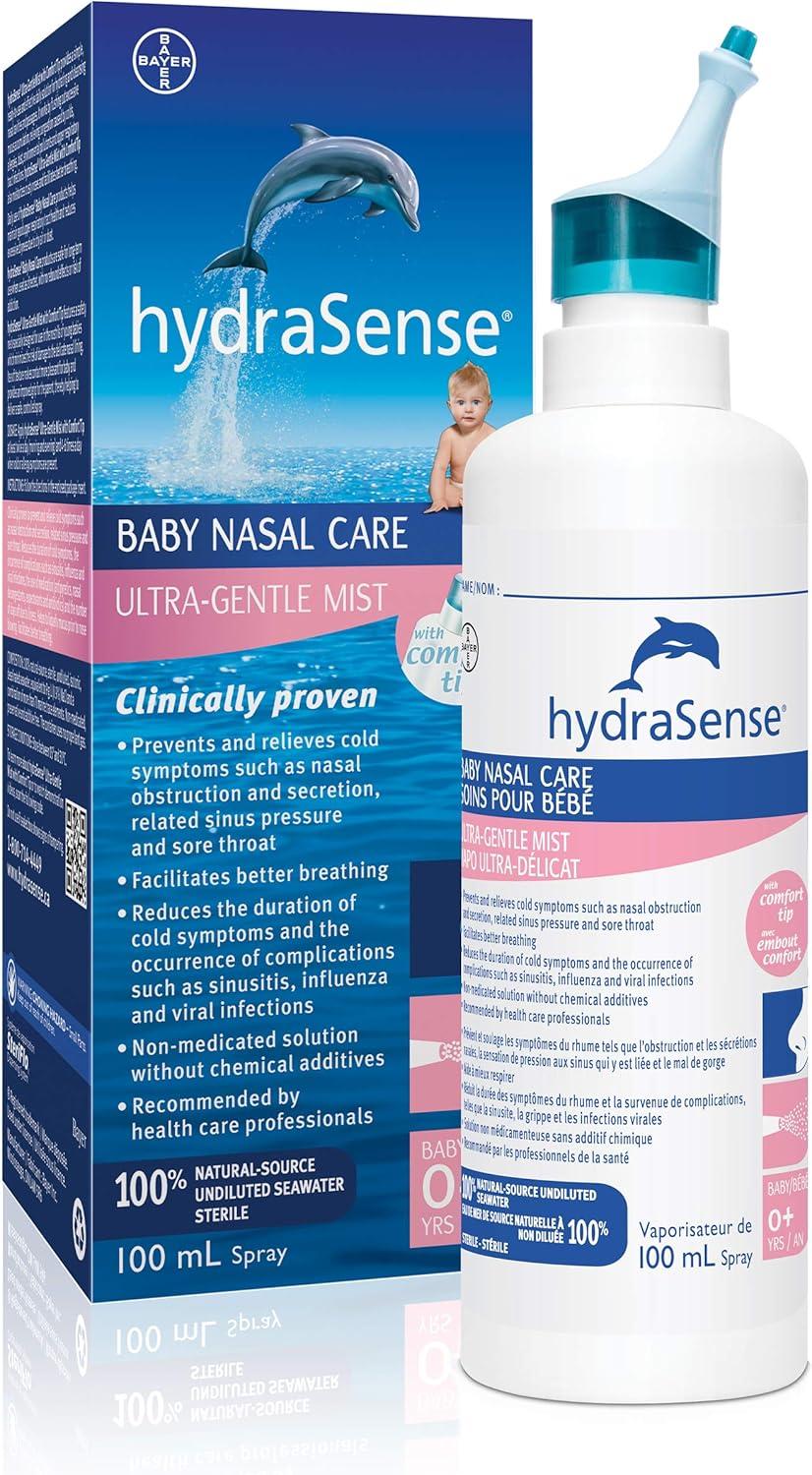 HydraSense Ultra-Gentle Mist Nasal Spray Baby Nasal Care & Gentle Mist ...
