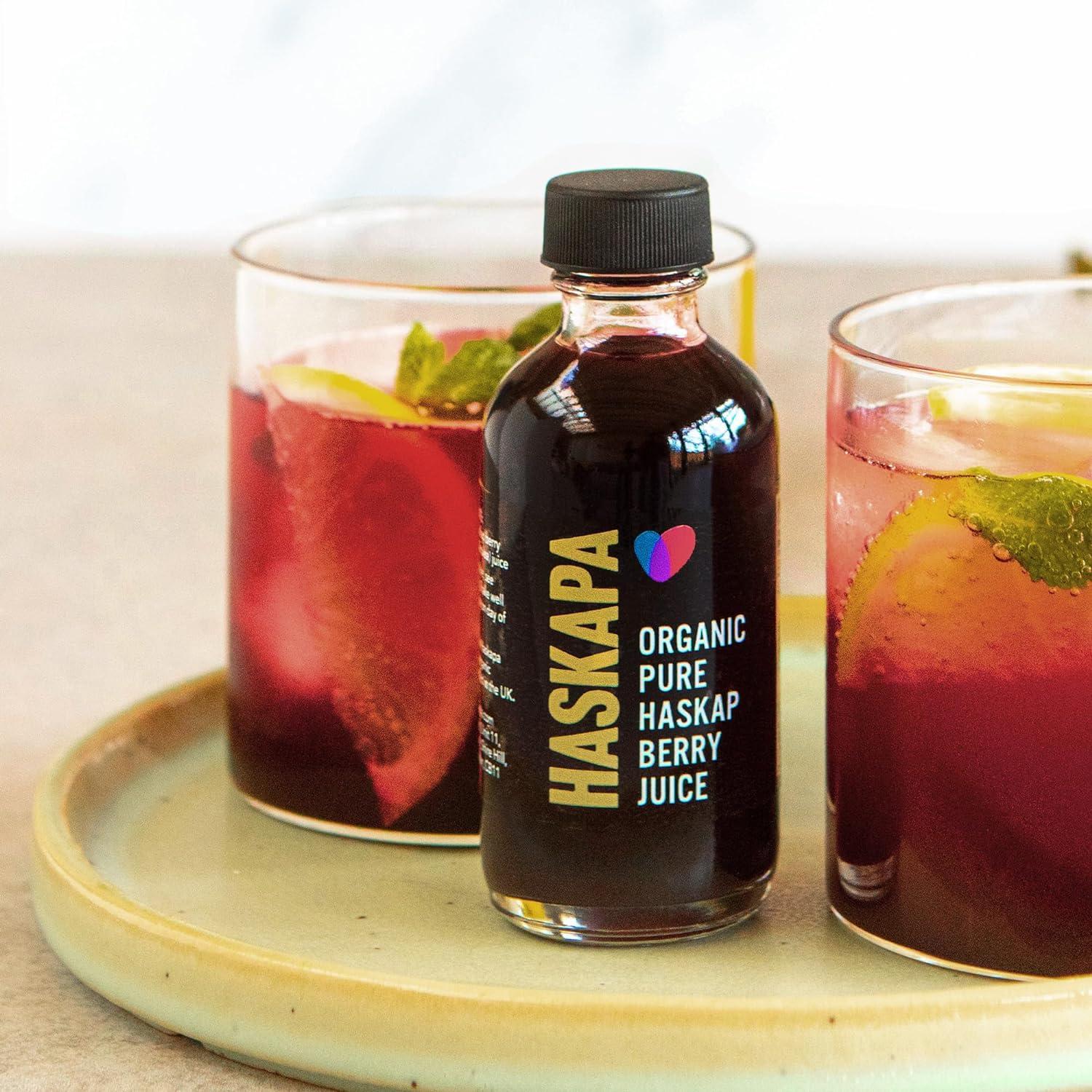 Haskapa Organic Berry Juice Shots - 100% Natural Haskap Berries - Vegan ...